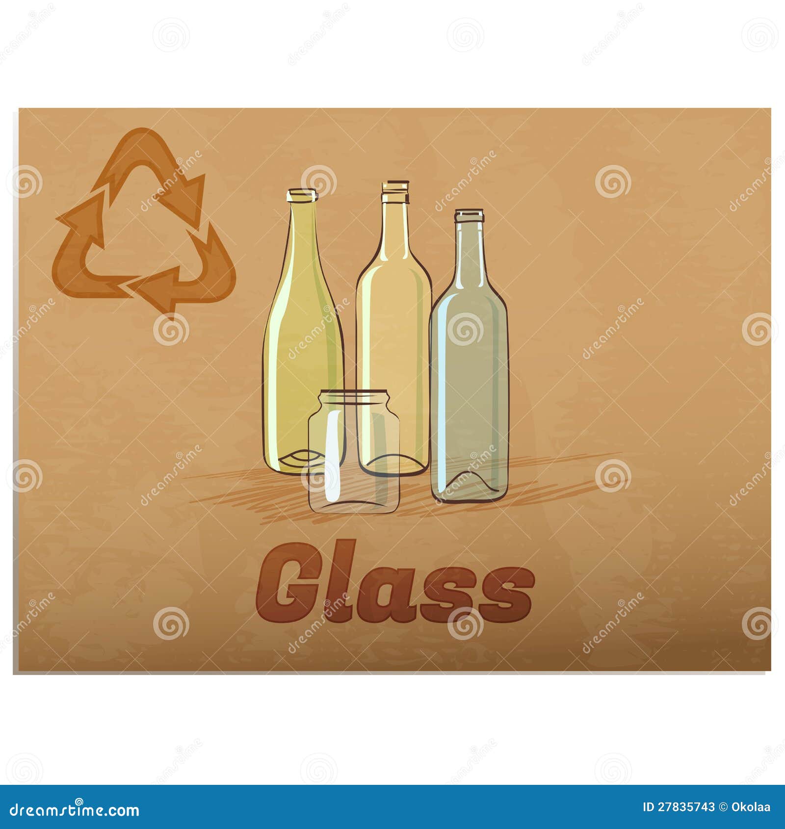 Recycling Glass. Hand Throwing Green Glass Bottle Into A Recycle Bin ...