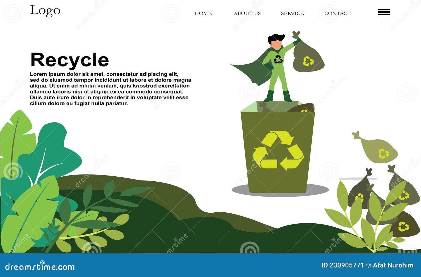 Recycling hero stock vector. Illustration of clipboard - 230905771