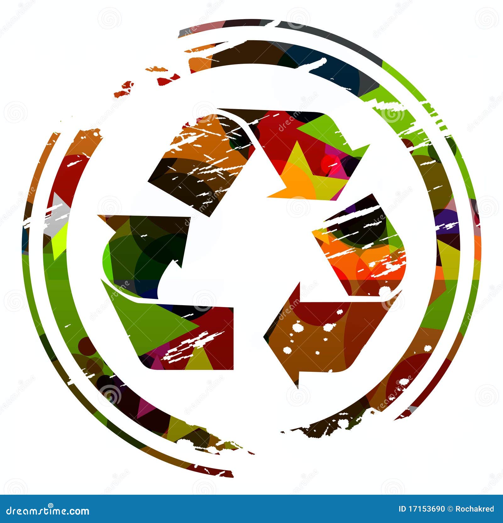 Recycling icon stock vector. Illustration of icon, recycle - 17153690