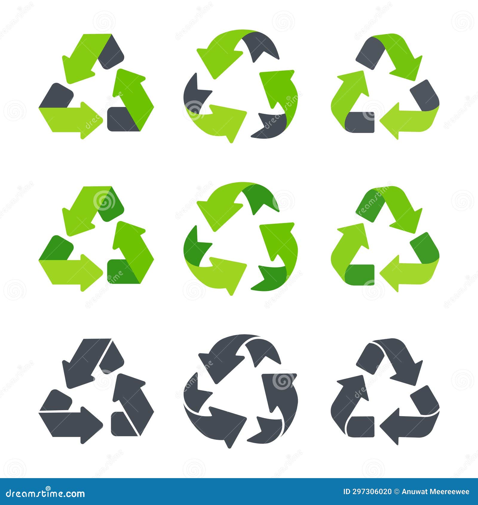 Recycling Icon. an Arrow that Revolves Endlessly Reuse Concept Recycled ...