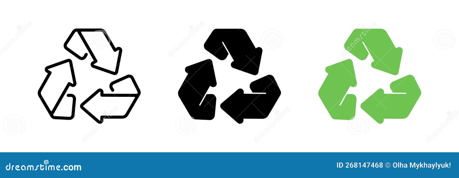 Recycling Icon. an Arrow that Revolves Endlessly Reuse Concept Recycled ...
