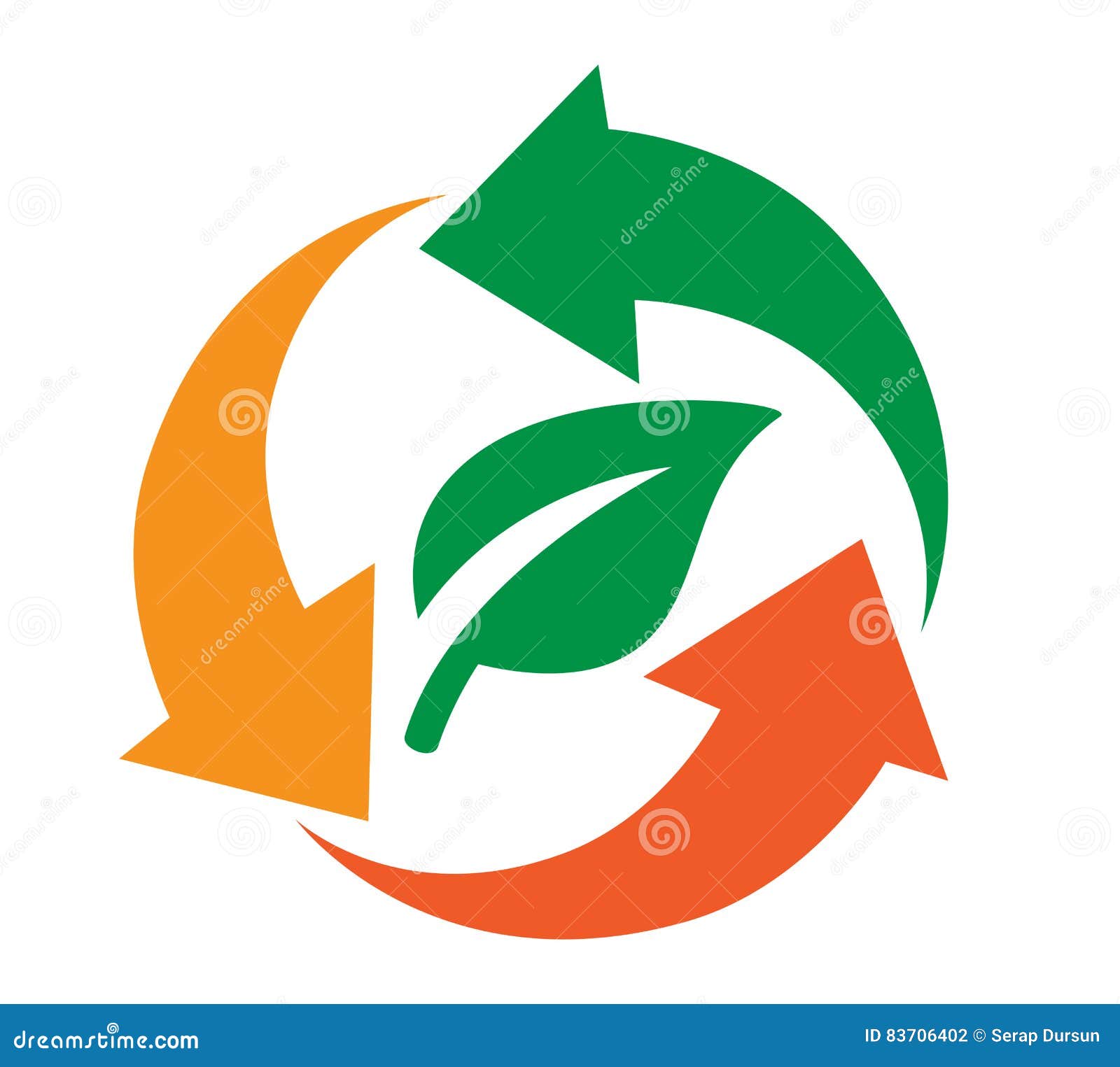 Recycling icon Design stock illustration. Illustration of graphic ...