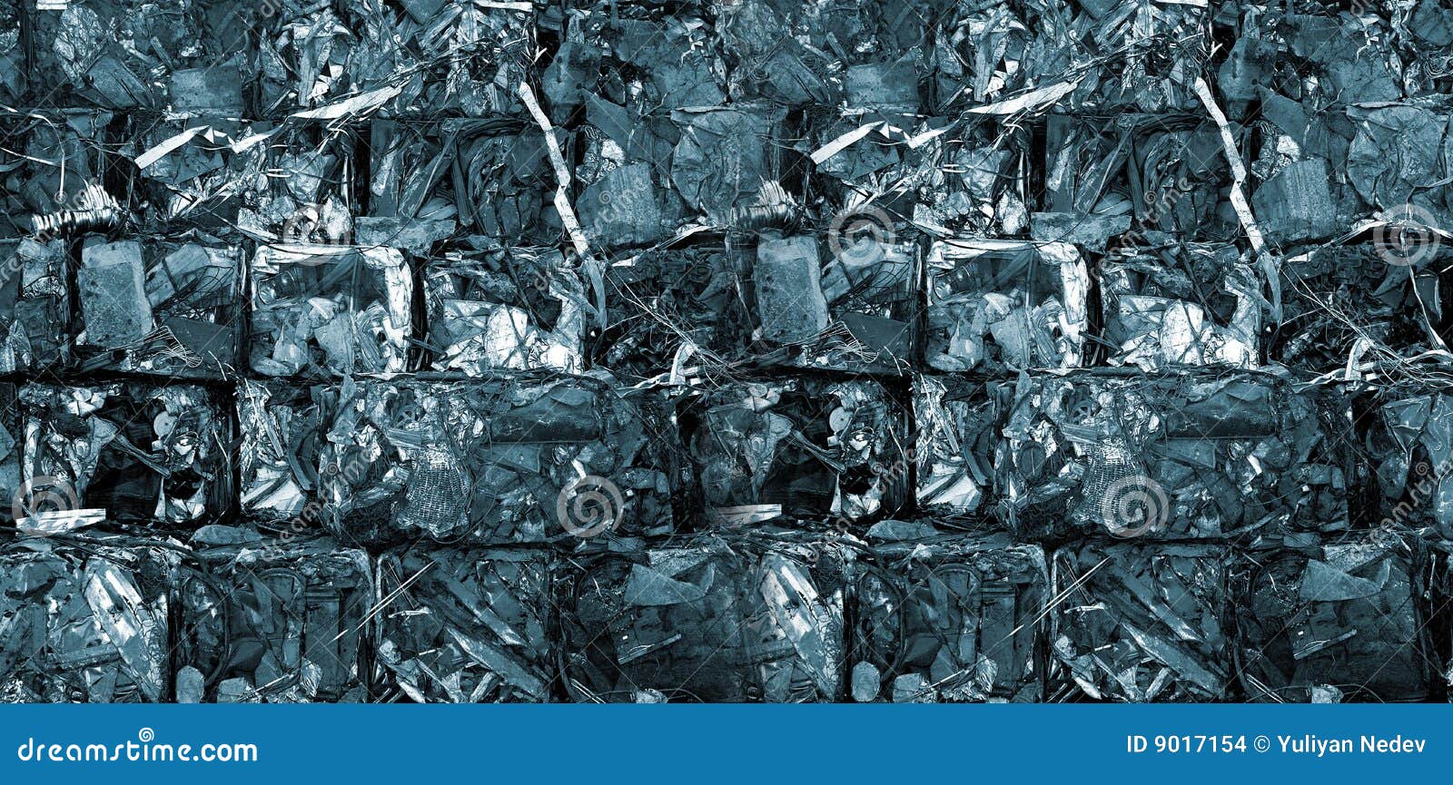 Recycling metal stock photo. Image of blocks, destroy - 9017154