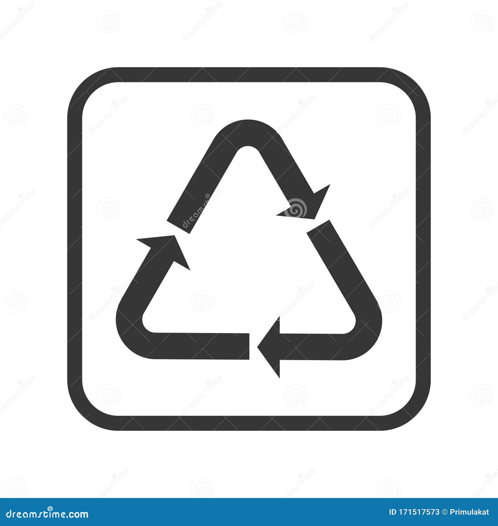 Recycling Packaging and Logistic Vector Isolated Single Icon Stock ...