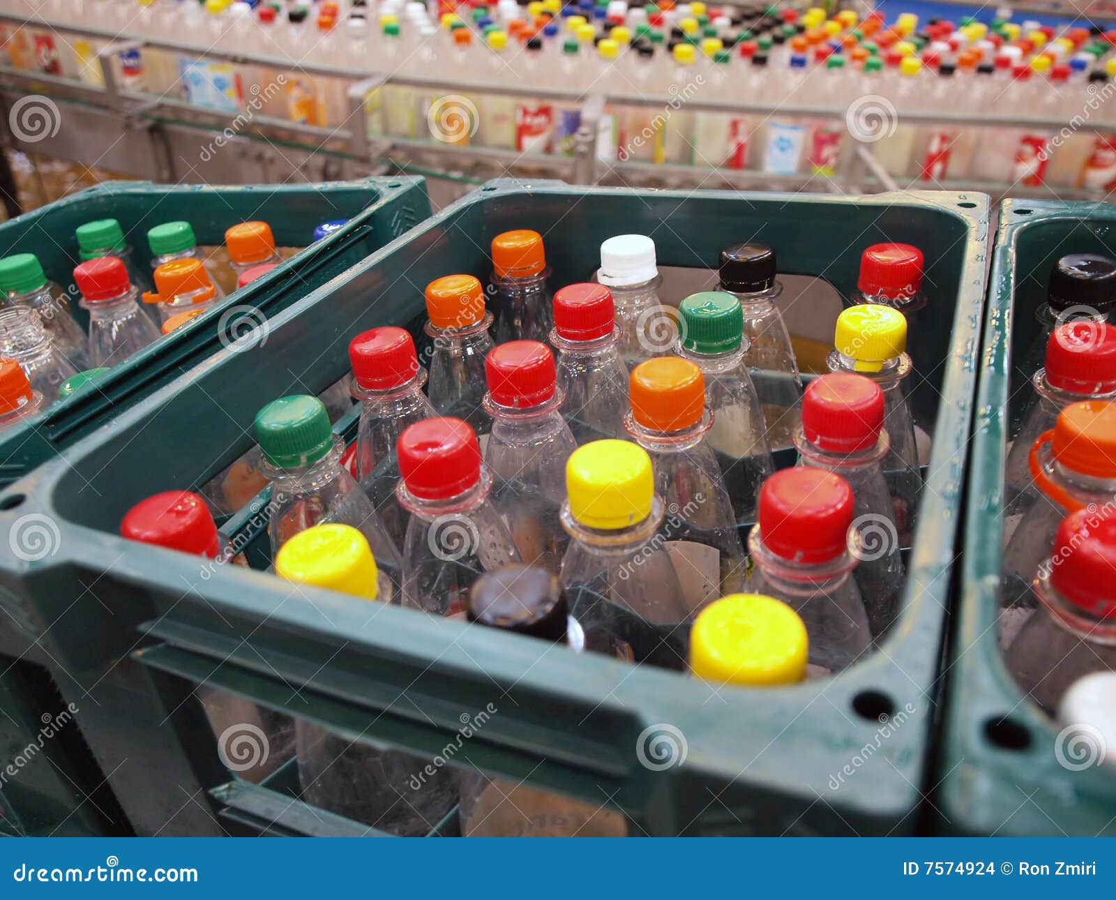 Recycling plastic bottles stock photo. Image of refreshment - 7574924