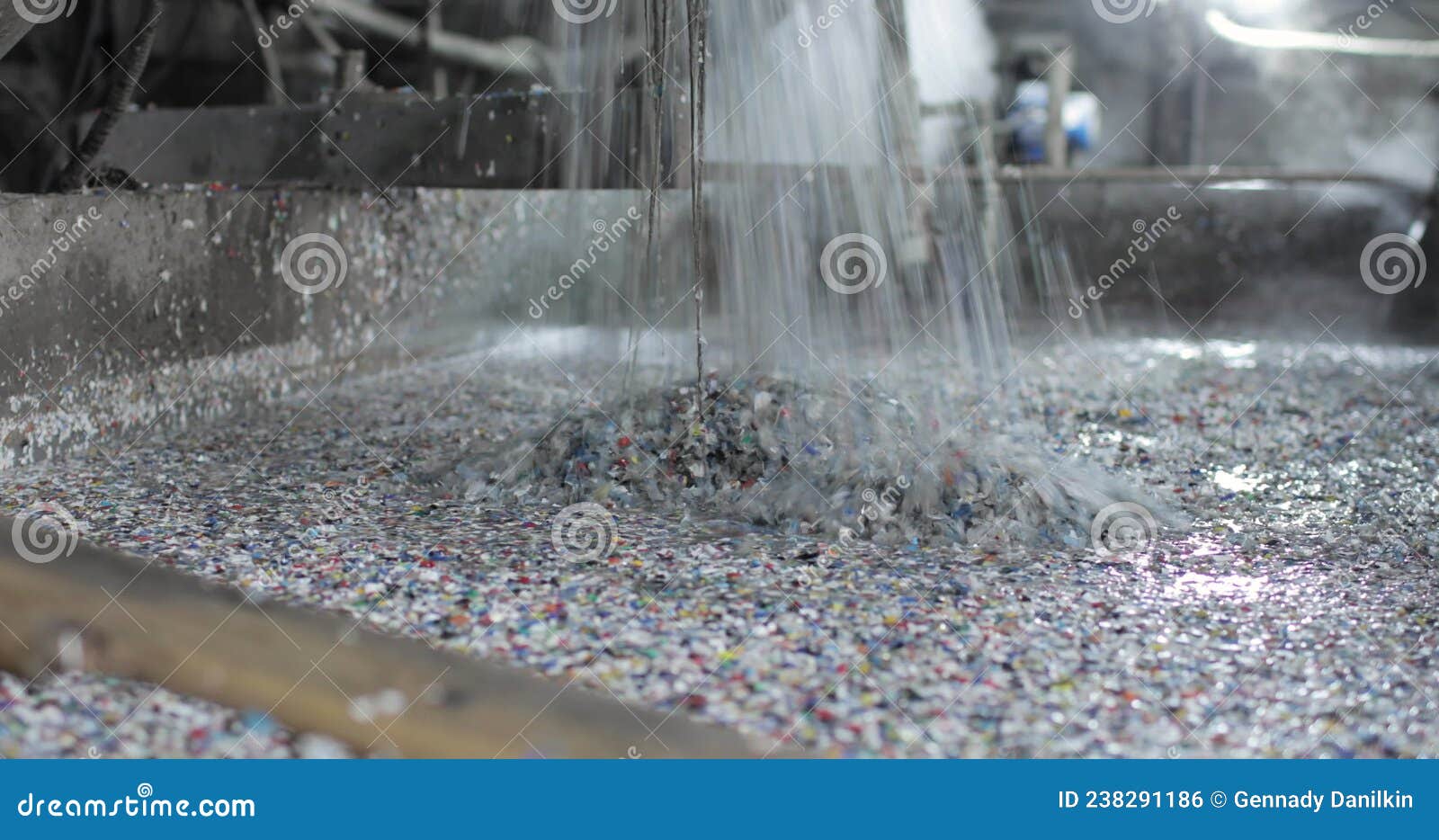 Recycling Plastic by Dissolving in a Metal Container Using Hot Steam. a ...