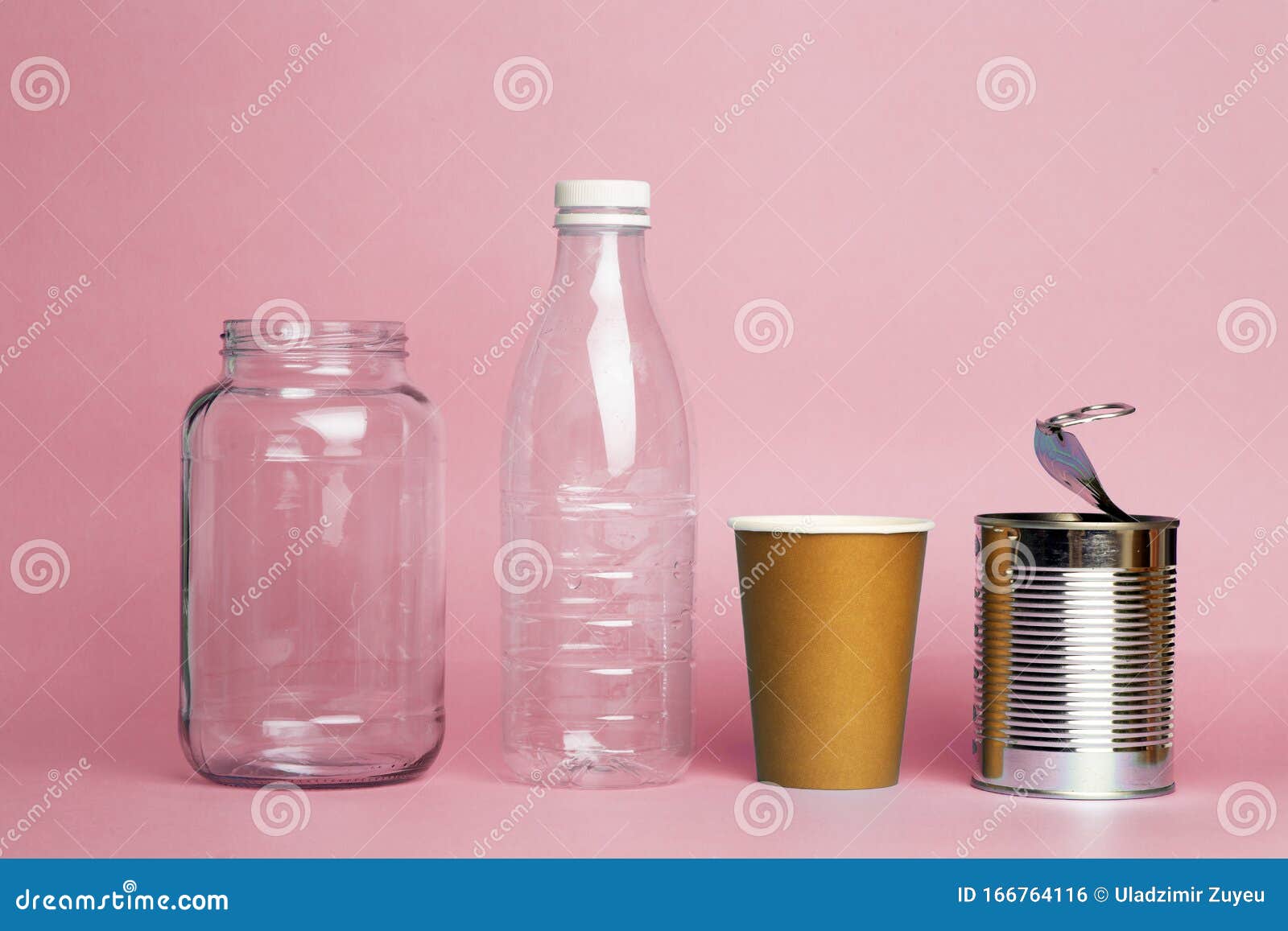 Waste Separate Collection And Recycling, Sorting Garbage In Different ...