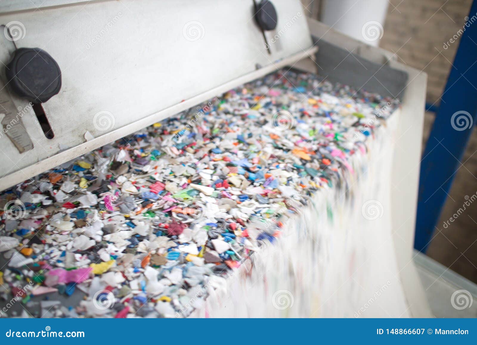 Recycling, Shredded Plastic Stock Image - Image of yard, heap: 148866607
