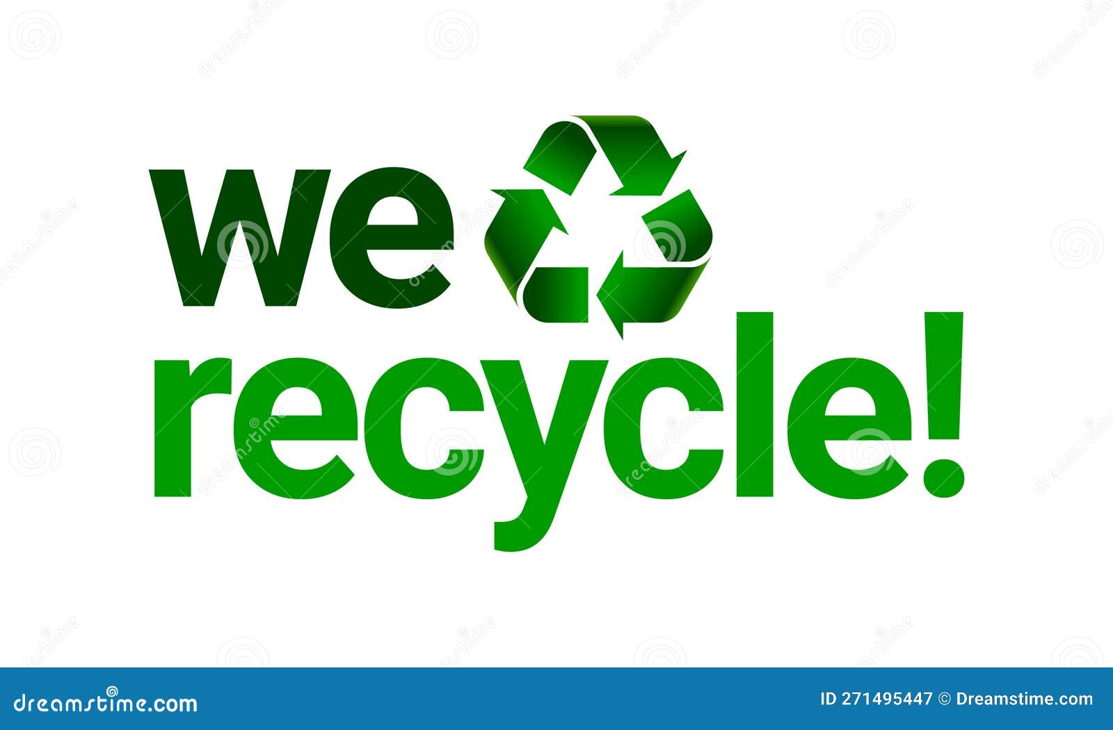 Recycling Point Sign Poster Vector Concept Stock Vector - Illustration ...