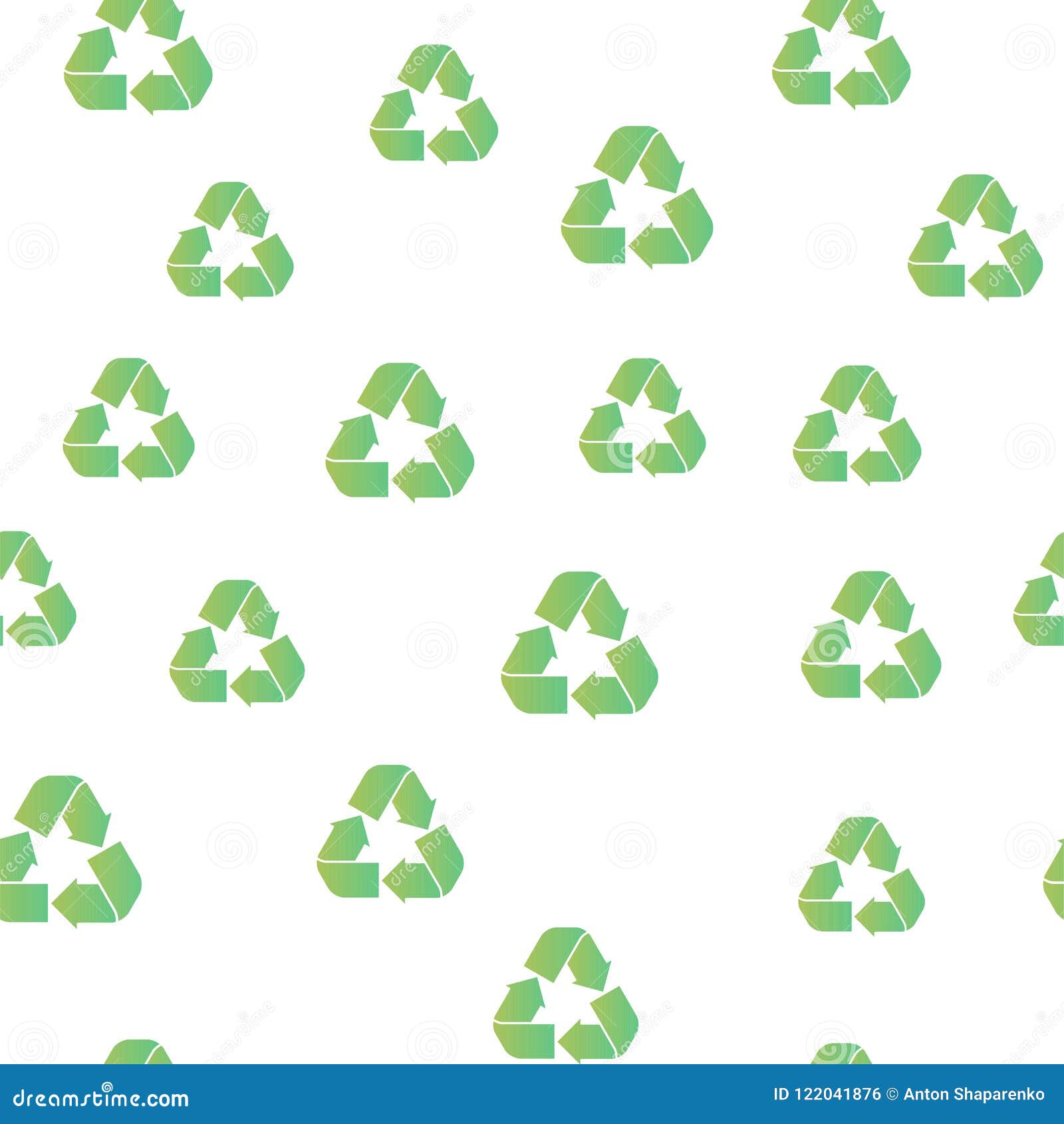 Recycling Seamless Pattern Cover. Recycling Icon Creative Design ...