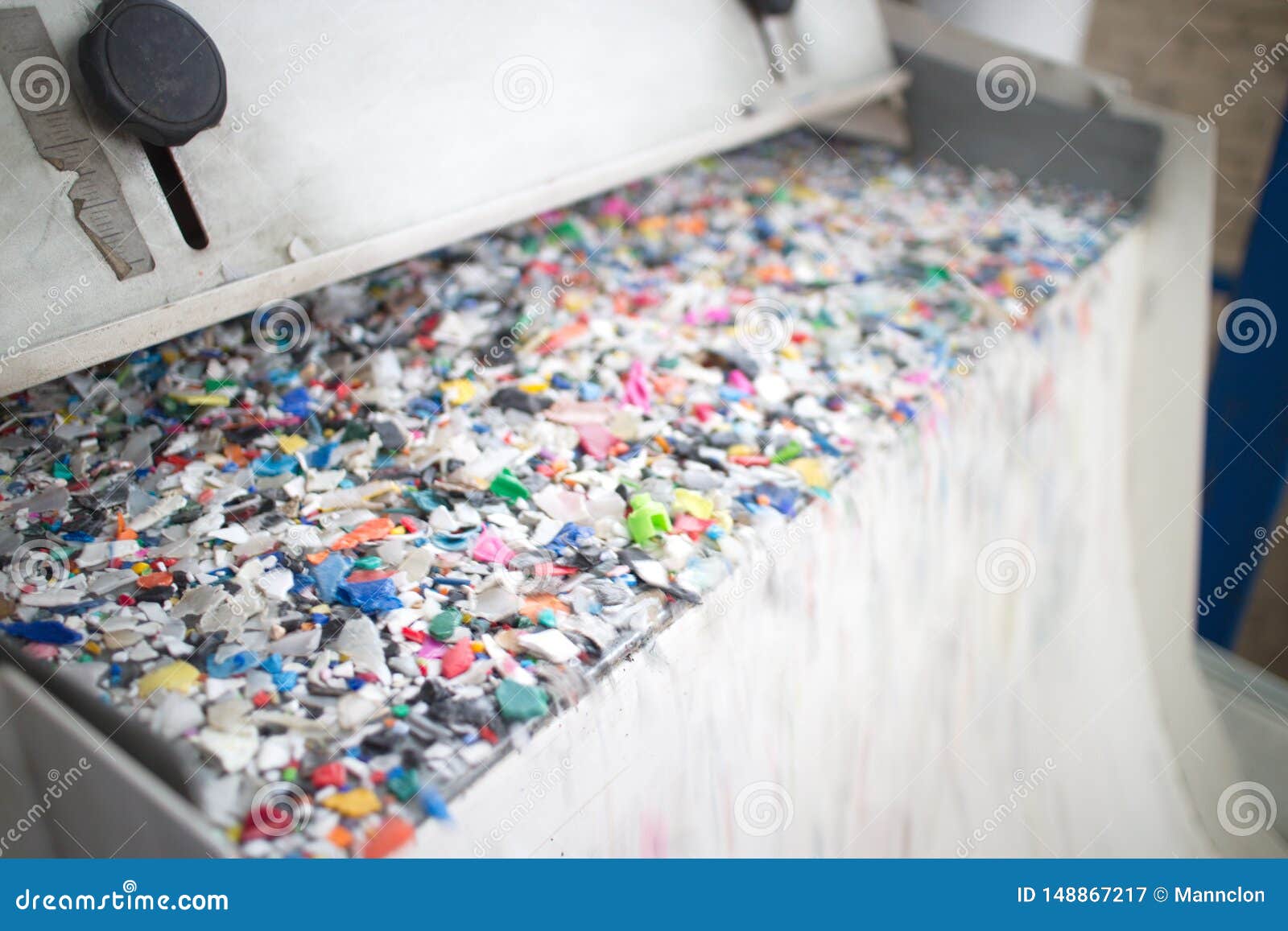 Recycling, Shredded Plastic Stock Image - Image of plastic, recycling ...