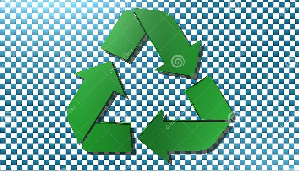Recycling Sing,illustration Stock Illustration - Illustration of ...