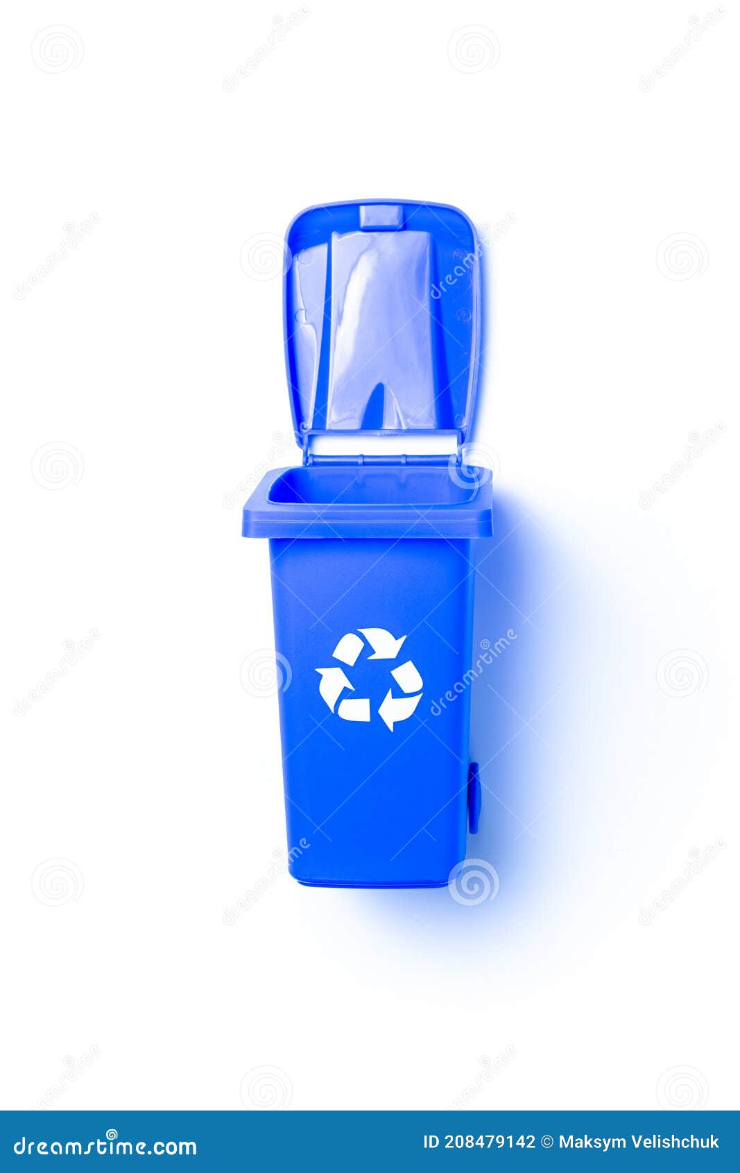 Recycling Sorting. Bin Container for Disposal Garbage Waste and Save ...