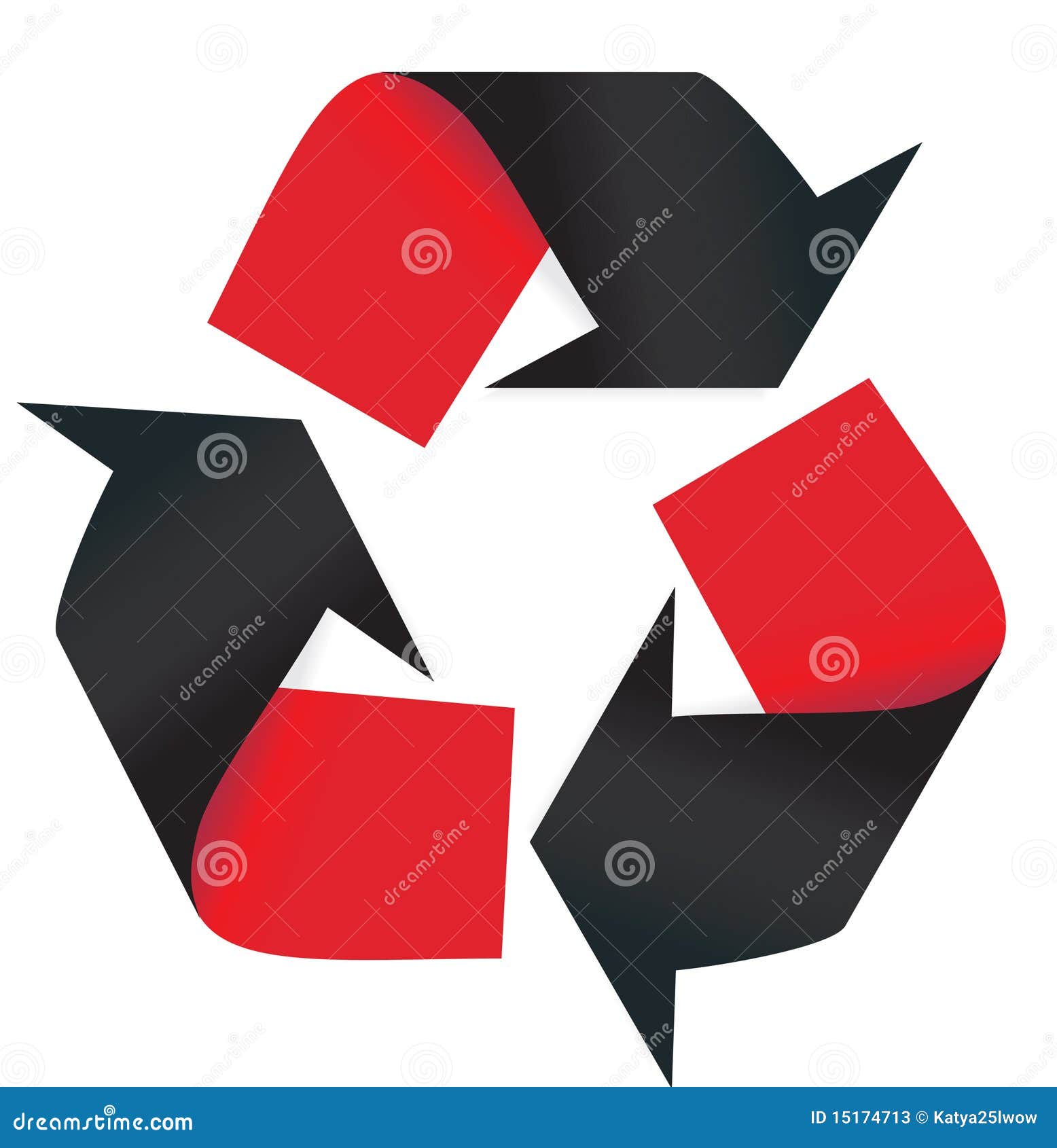 Recycling Symbol Cartoon Vector | CartoonDealer.com #15174713