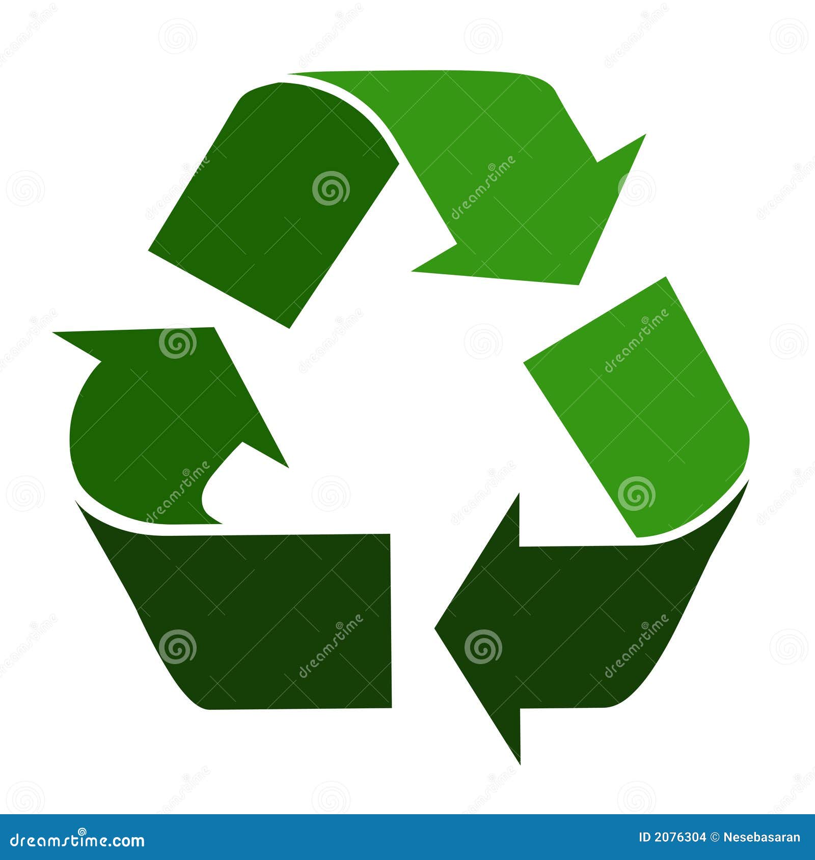 Recycling symbol stock illustration. Illustration of follow - 2076304