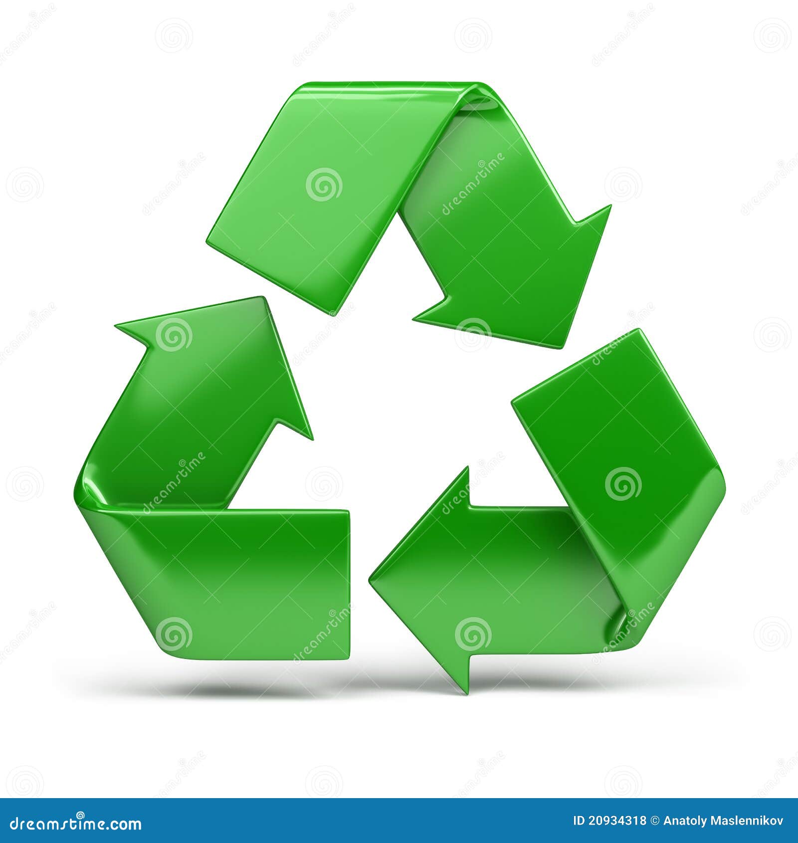 Recycling symbol stock illustration. Illustration of environmental ...