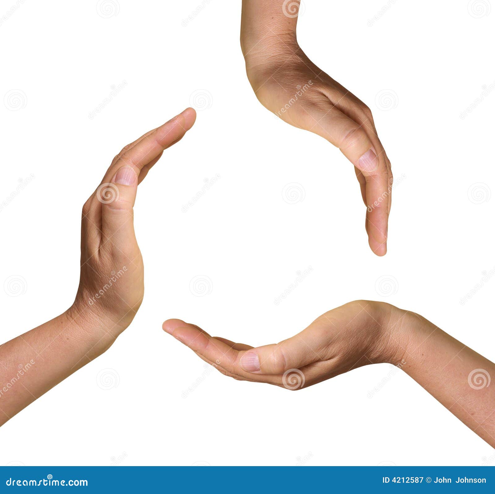 The Recycling Symbol Made From Green Leaves. The Symbol For Recycling ...