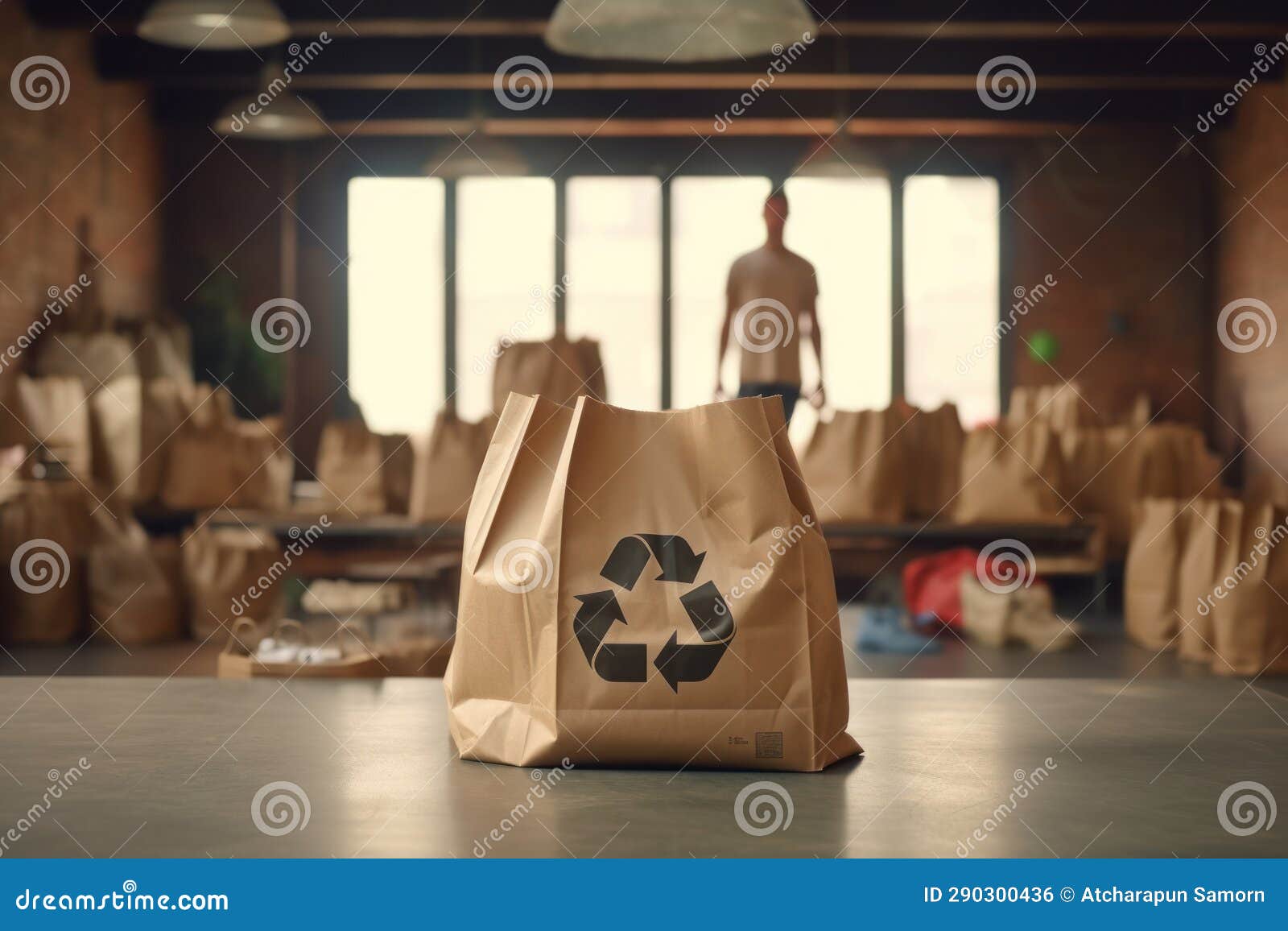 Recycling Symbol and Environmental Recycle Reduce Reuse Concept Stock ...