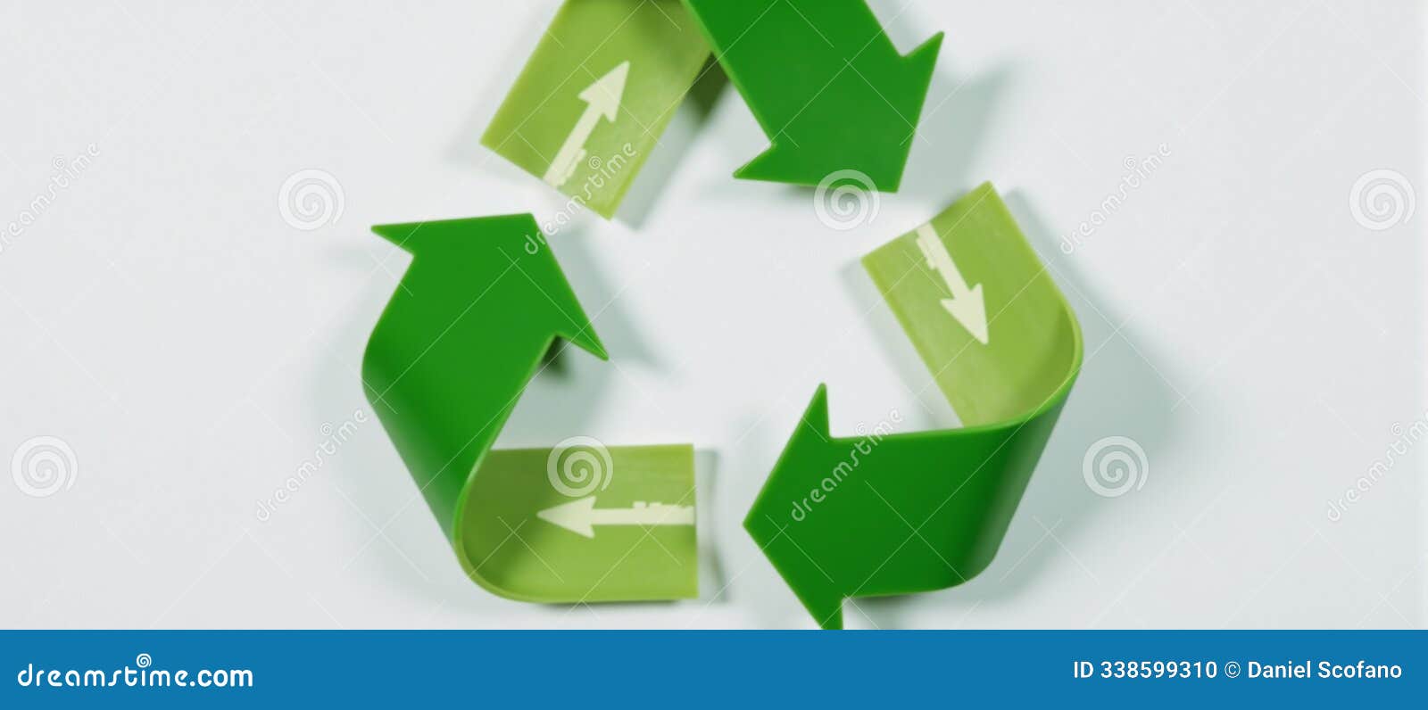 A Recycling Symbol Featuring Arrows To Represent Reuse within an ...