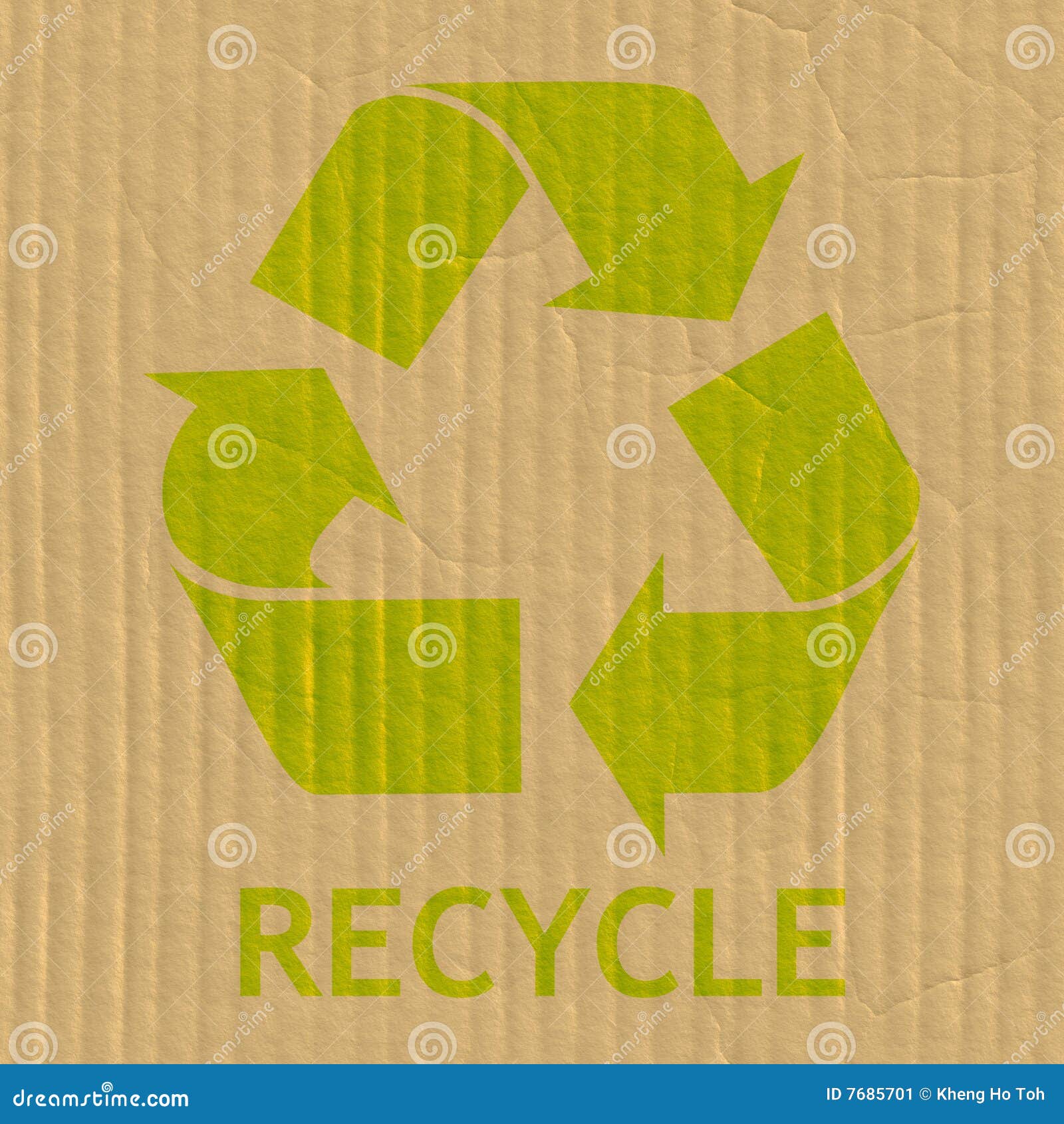 Recycling Symbol Message stock illustration. Illustration of message ...