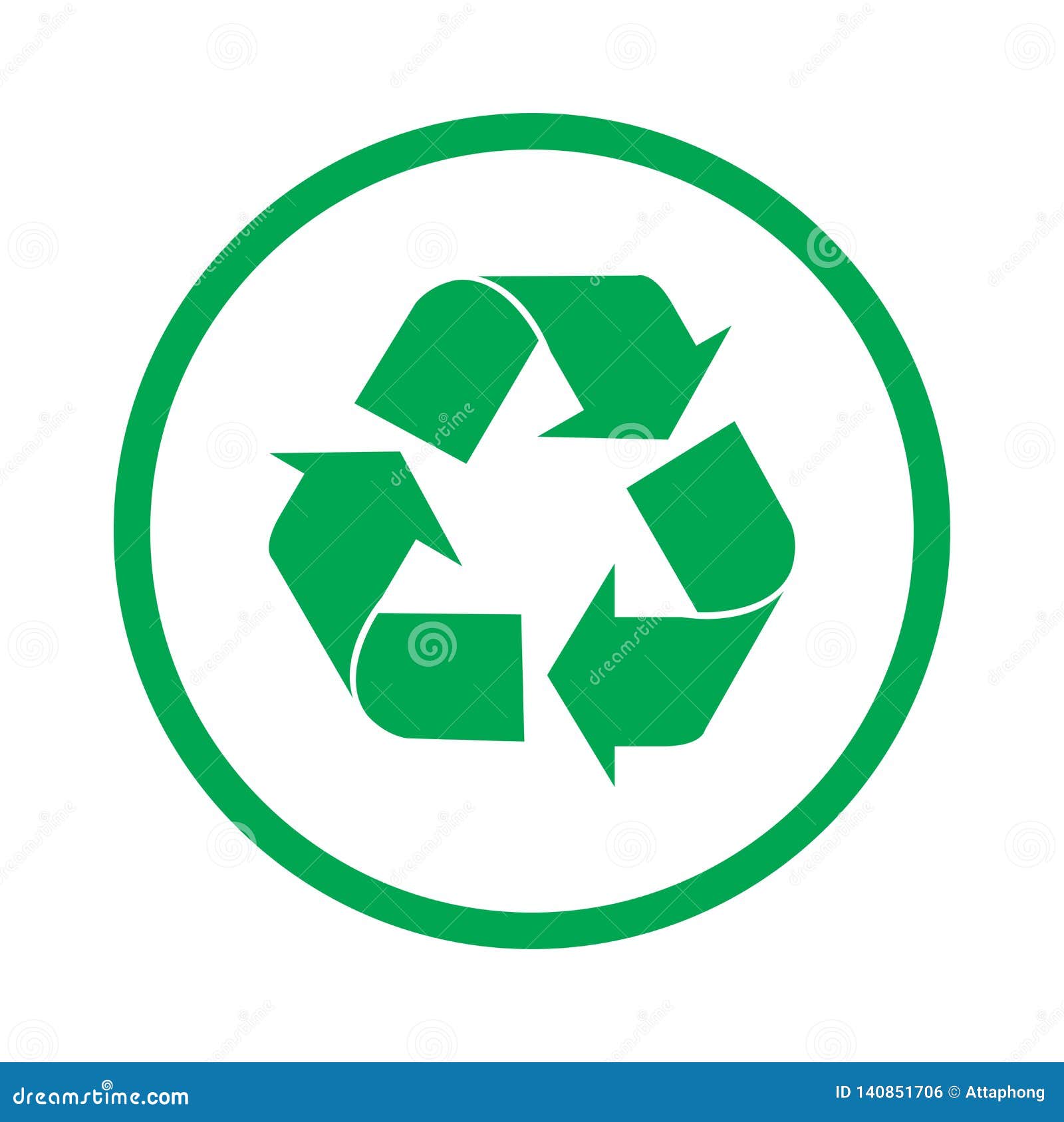 Recycling Symbols Plastic Recycling Symbols Recycling Icon on White ...