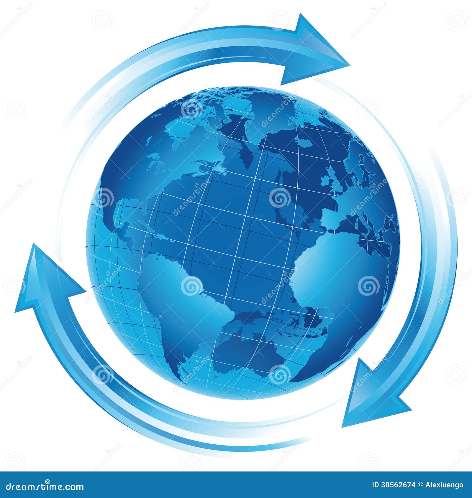 Recycling stock vector. Illustration of layout, idea - 30562674