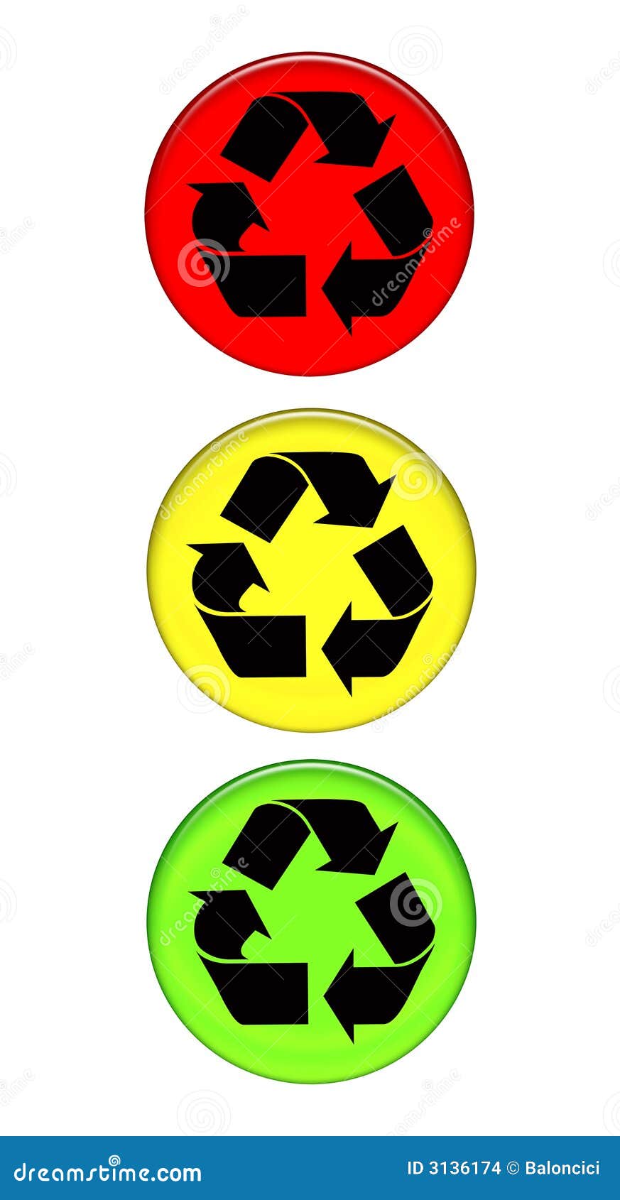 Recycling Traffic Light Stock Illustrations – 104 Recycling Traffic ...
