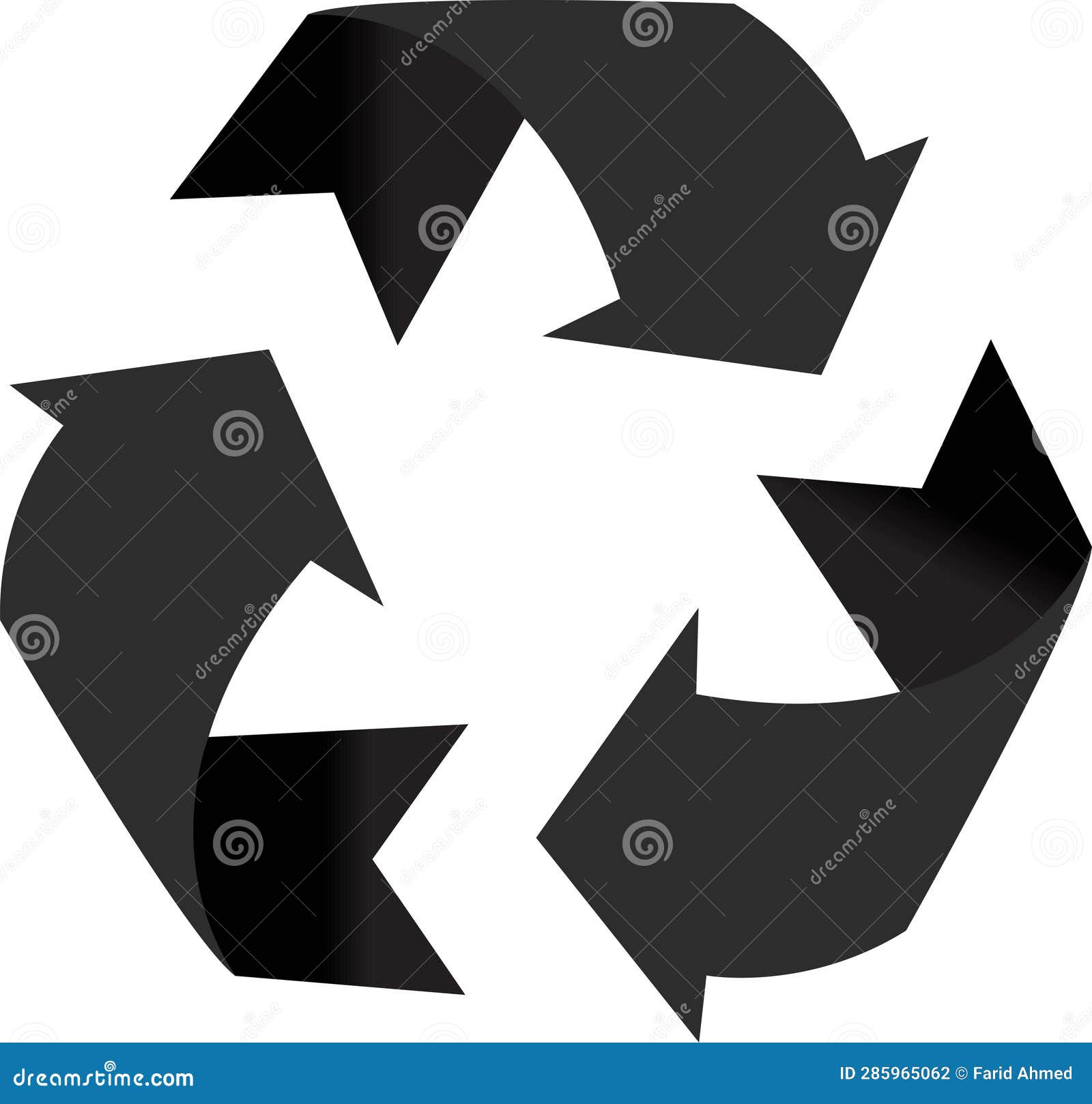 Recycling Vector Sing or Symbol Icon Stock Vector - Illustration of ...