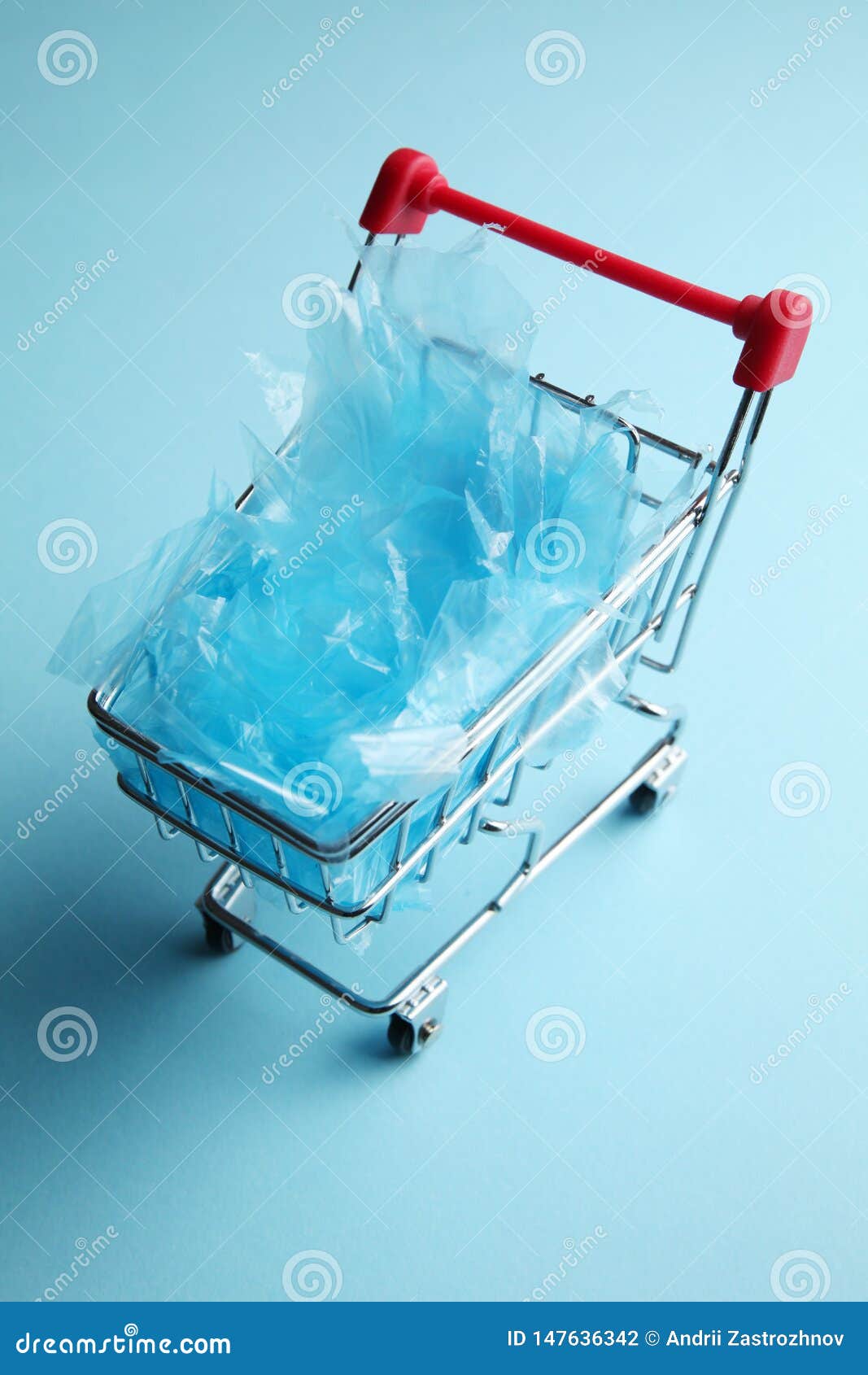 Recycling Waste Retail. Buying Trash in the Store Stock Photo - Image ...