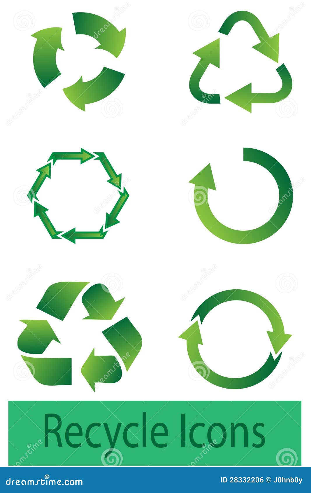 Recyle Icons stock illustration. Illustration of isolated - 28332206