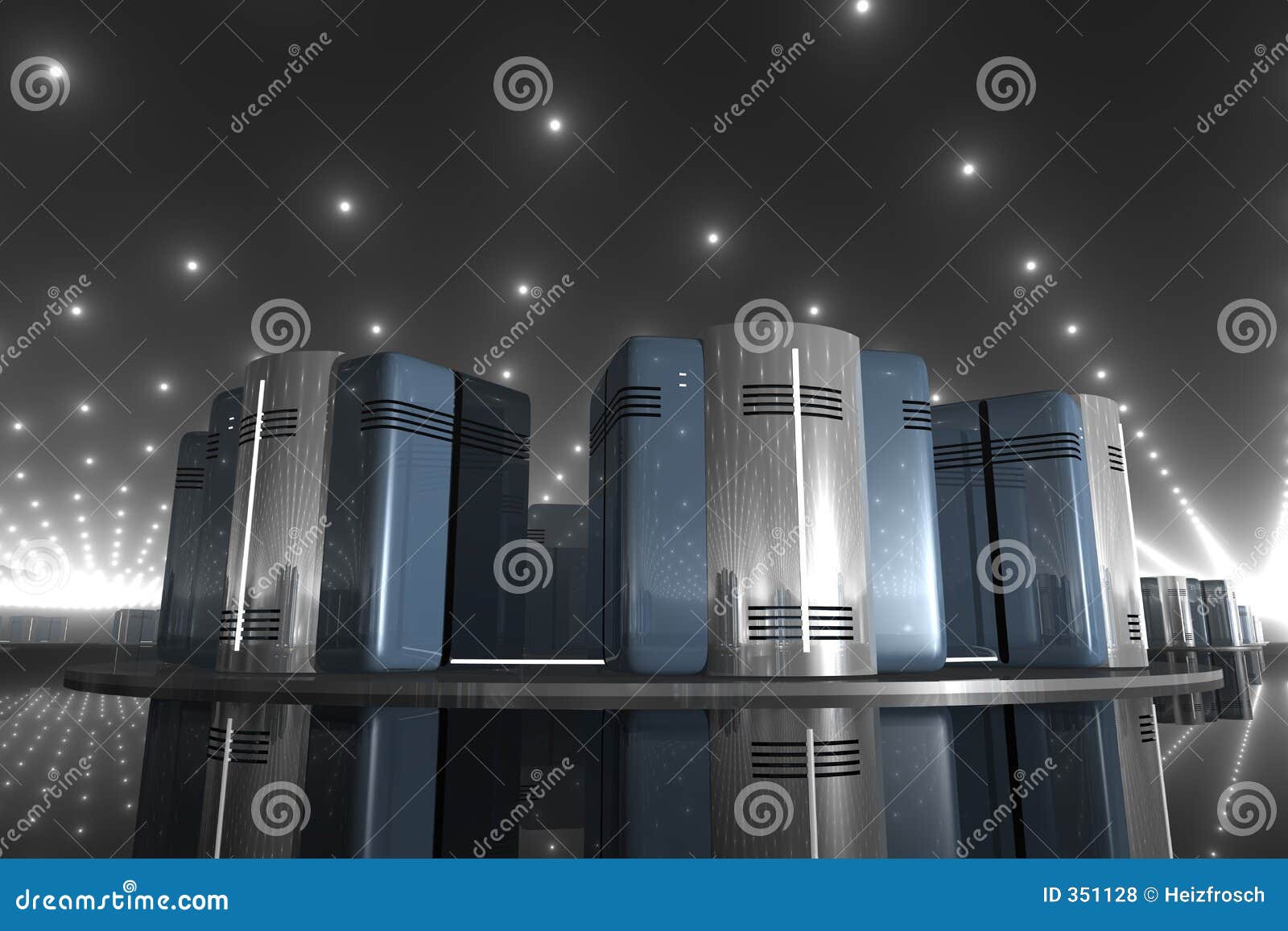 Red 16 stock de ilustración. Ilustración de sistema, rendido - 351128