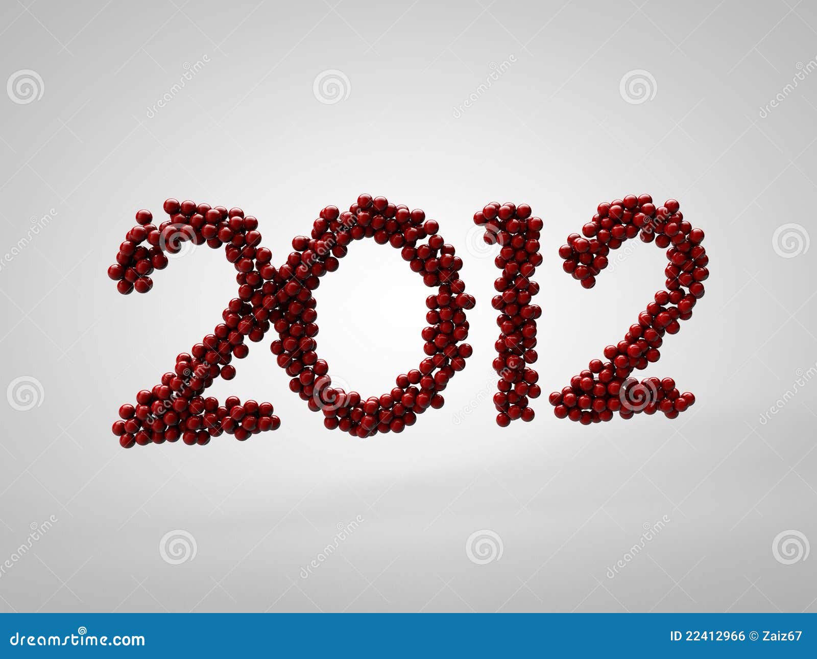 Boy With 2012 Number Blocks Stock Illustration | CartoonDealer.com ...