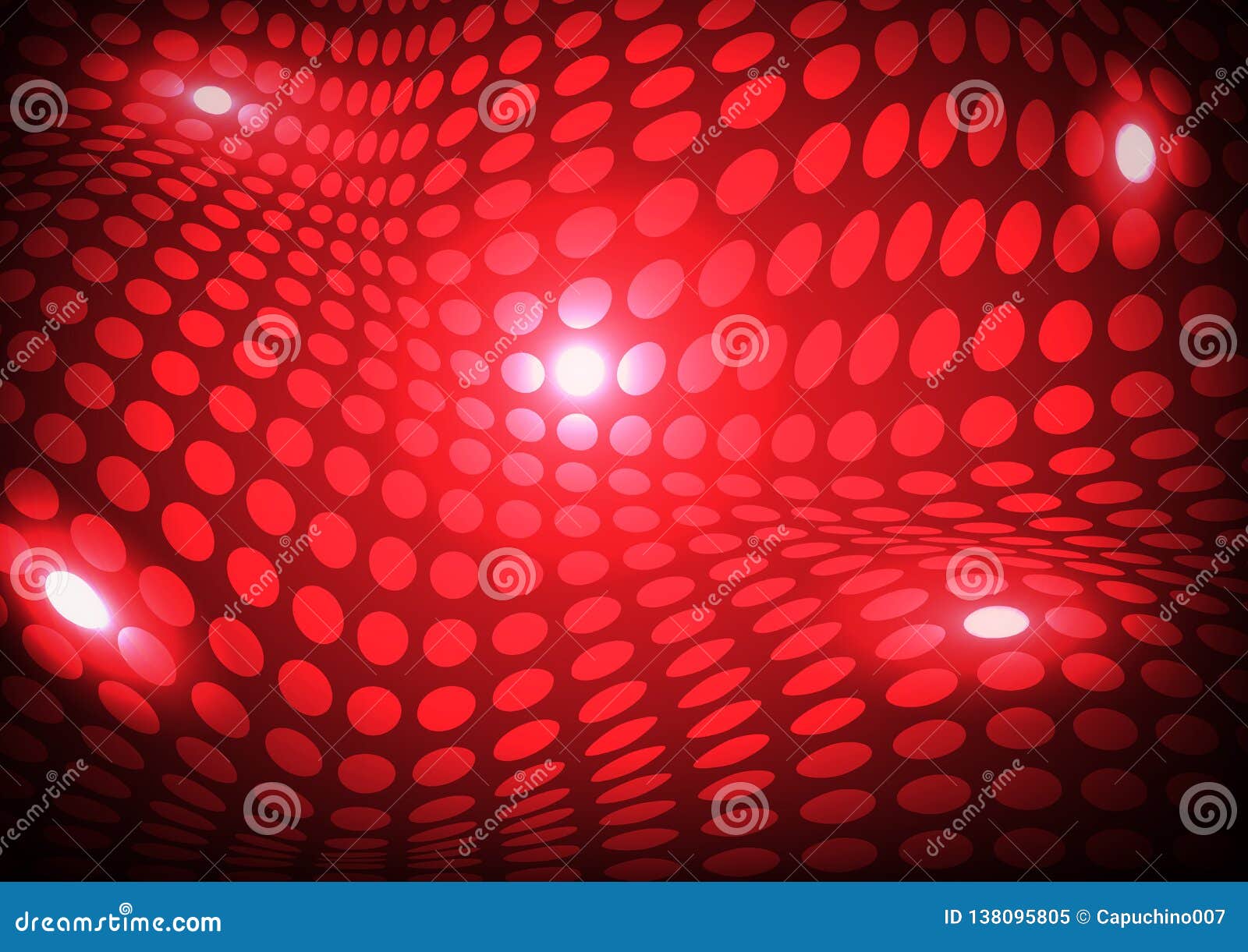 Red Abstrack Background Sci-fi Vector Stock Vector - Illustration of ...