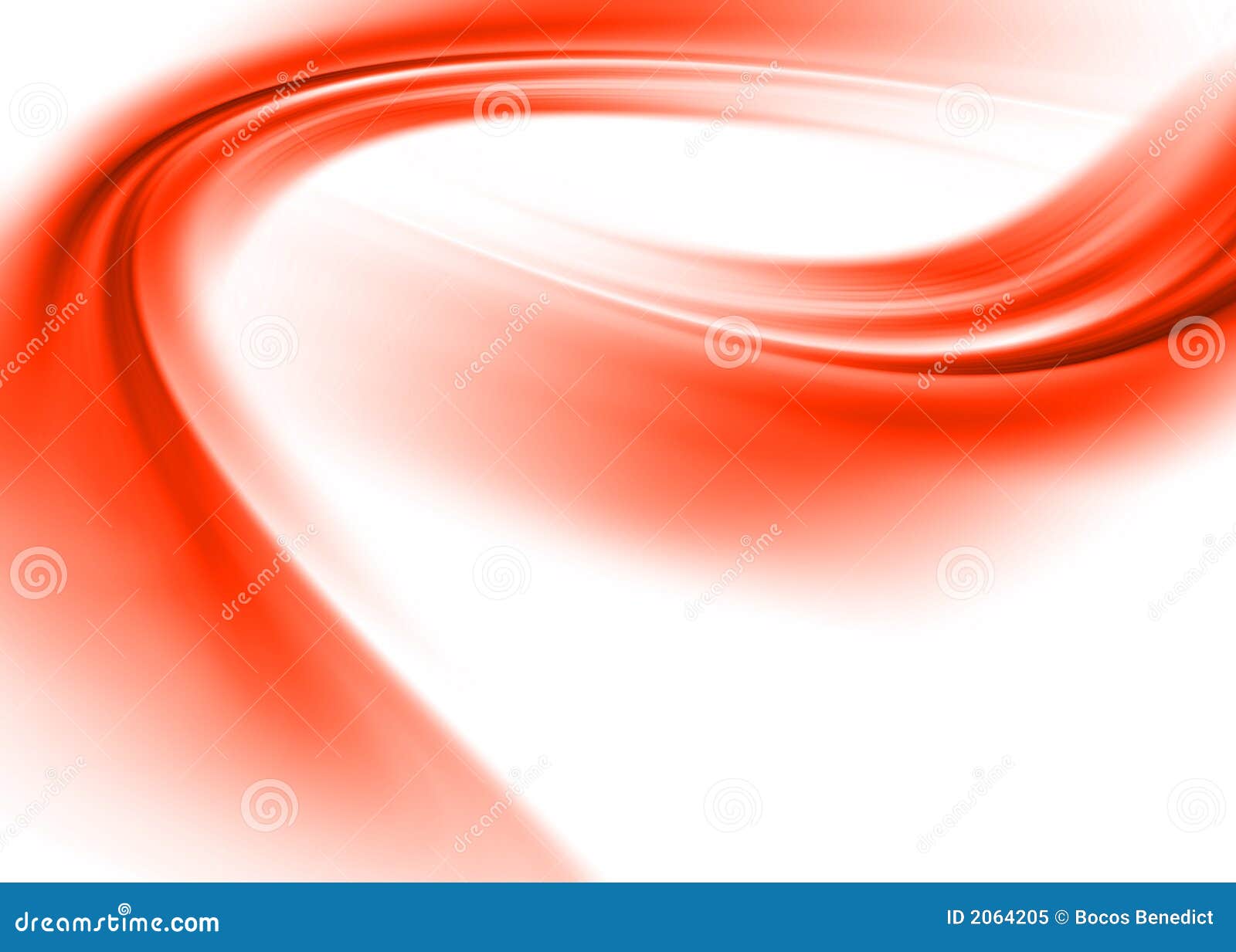 Red abstract stock illustration. Illustration of flow - 2064205