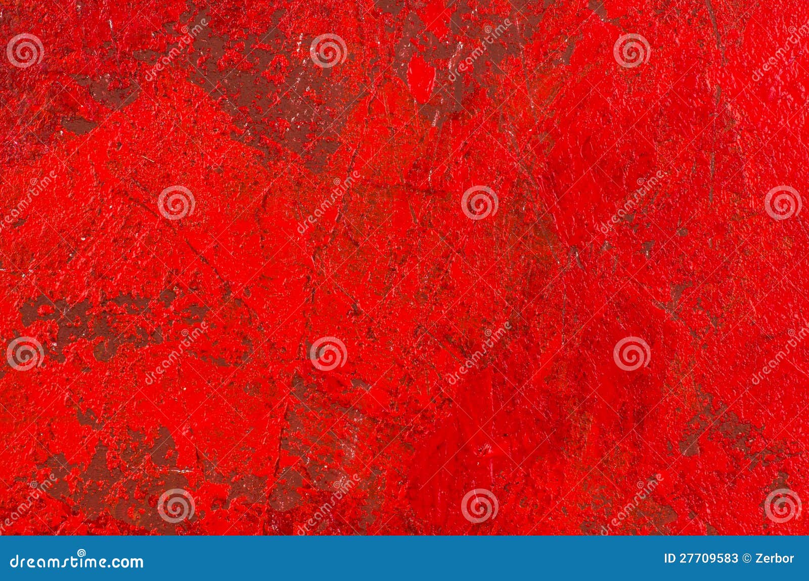 Red Abstract Acrylic Painting Stock Illustration - Illustration of ...