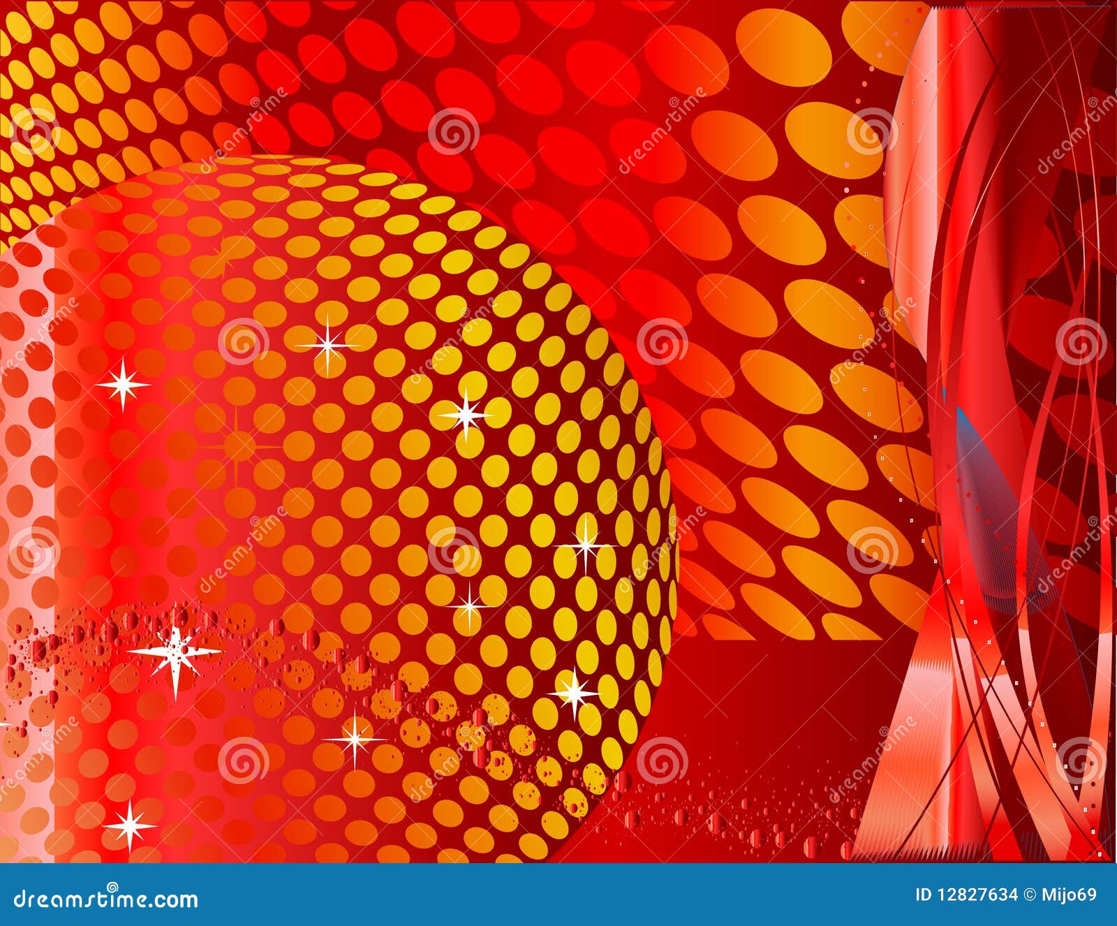 Red abstract background stock illustration. Illustration of drawing ...