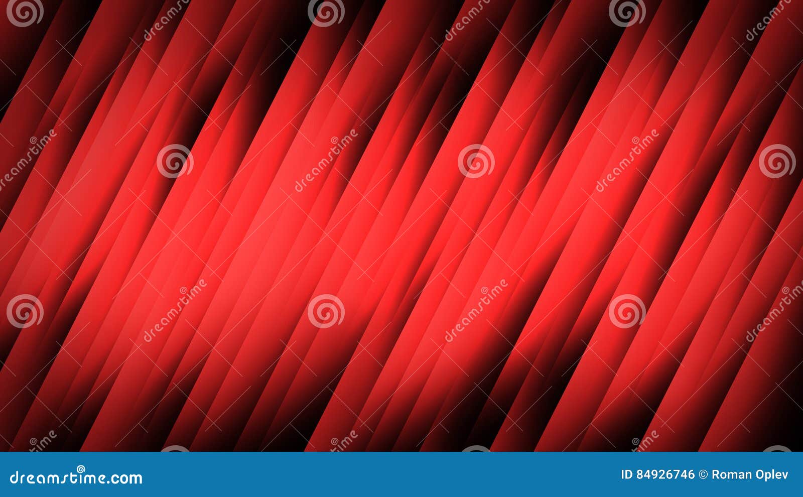 Red Abstract Background on the Black Strip Stock Vector - Illustration ...
