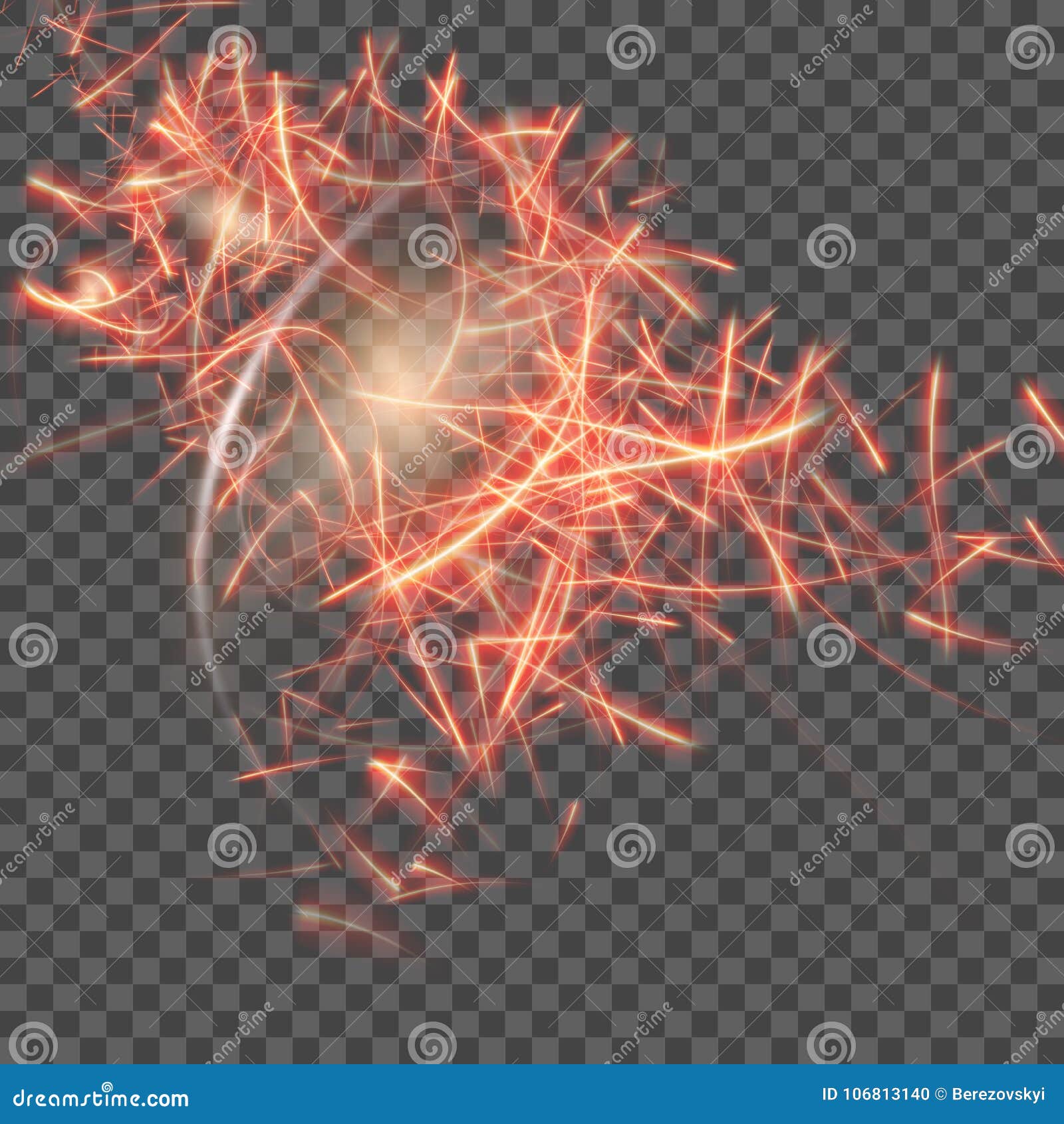 Red Abstract Background with Blurred Magic Neon Light. EPS 10 Vector ...