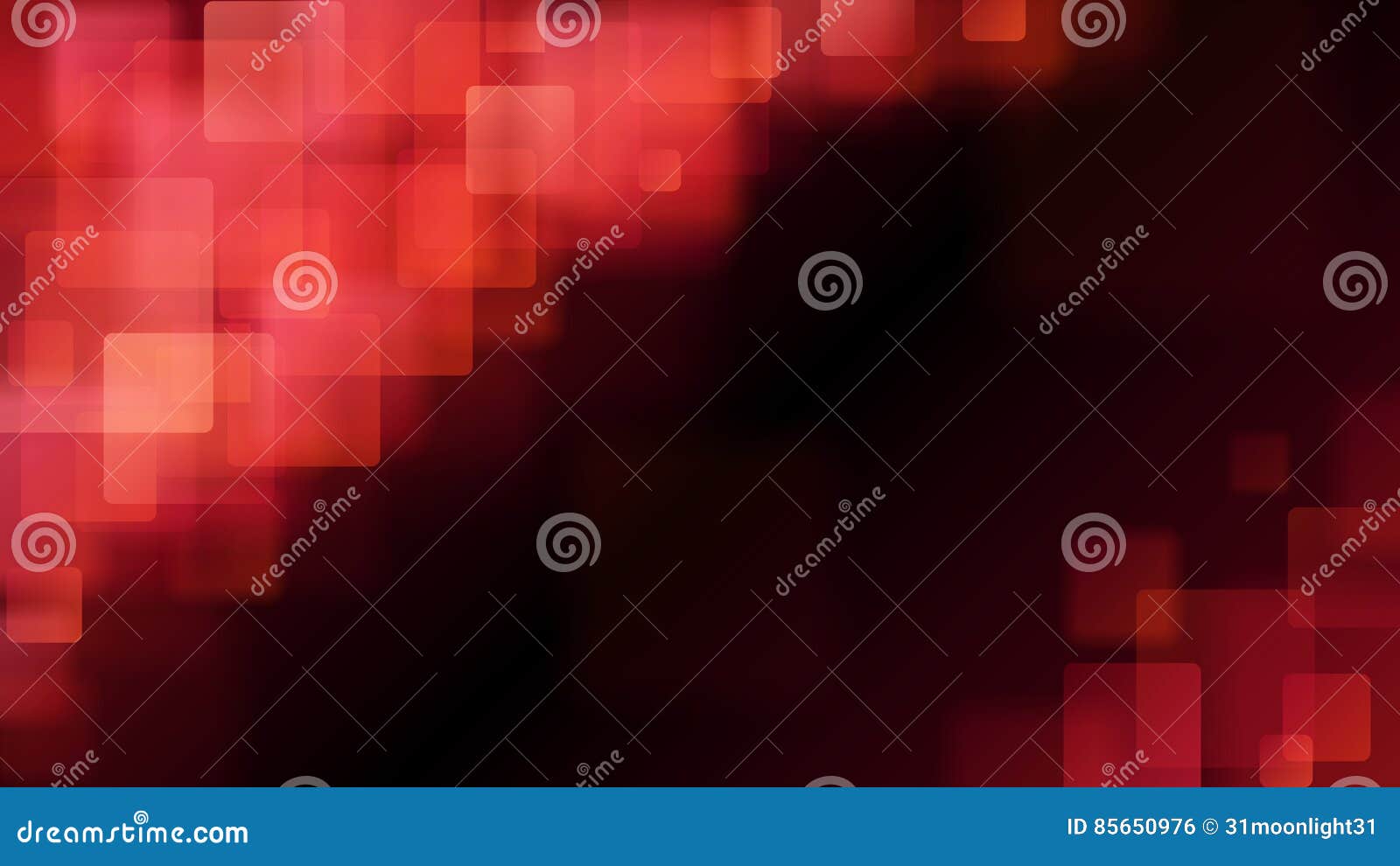 Red Abstract Background of Blurry Squares Stock Vector - Illustration ...
