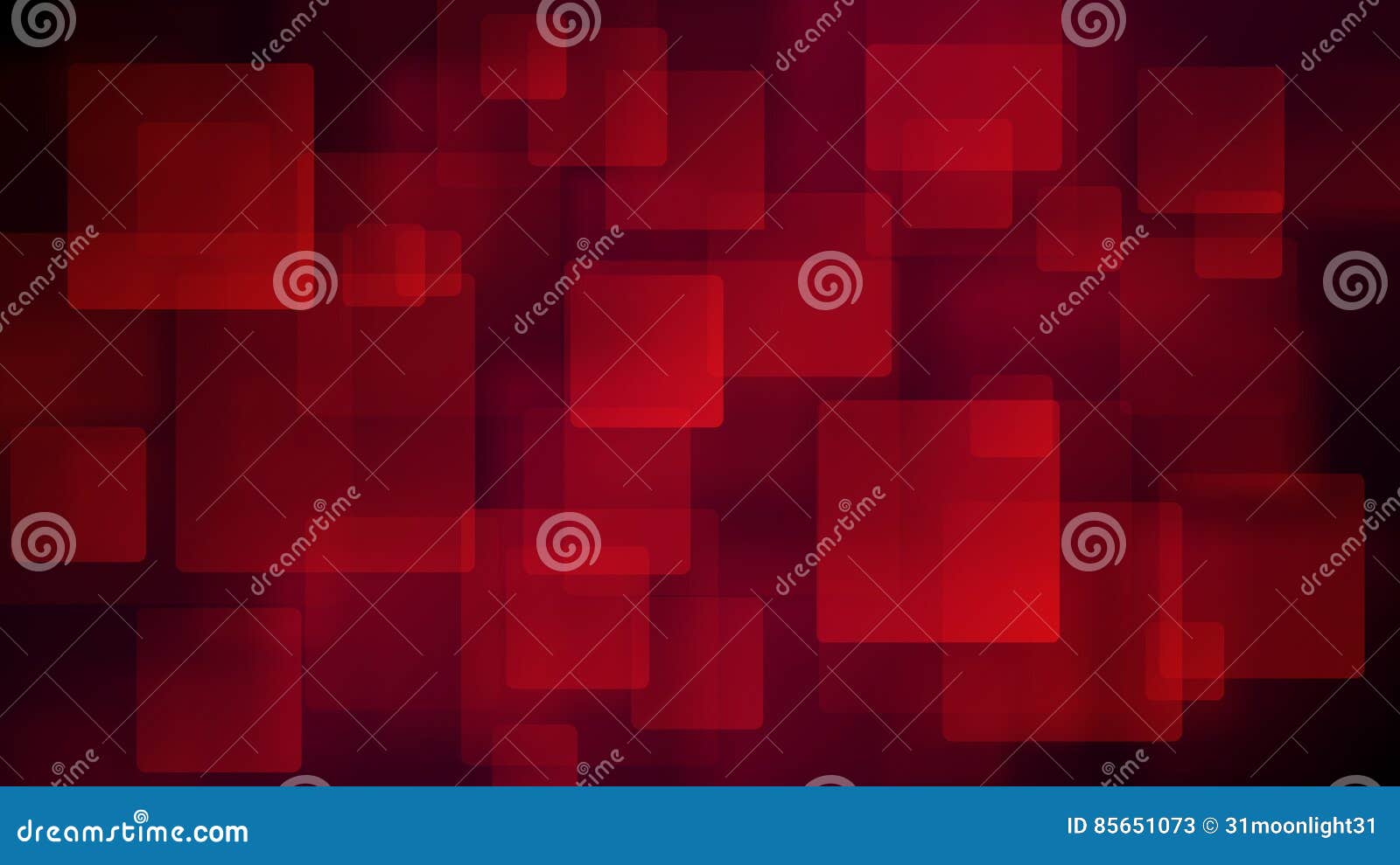 Red Abstract Background of Blurry Squares Stock Vector - Illustration ...
