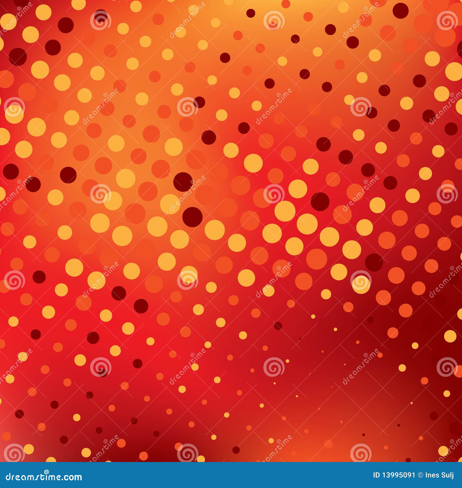 Abstract Red Dots On White Background. Explosion Of Spots. Cartoon ...