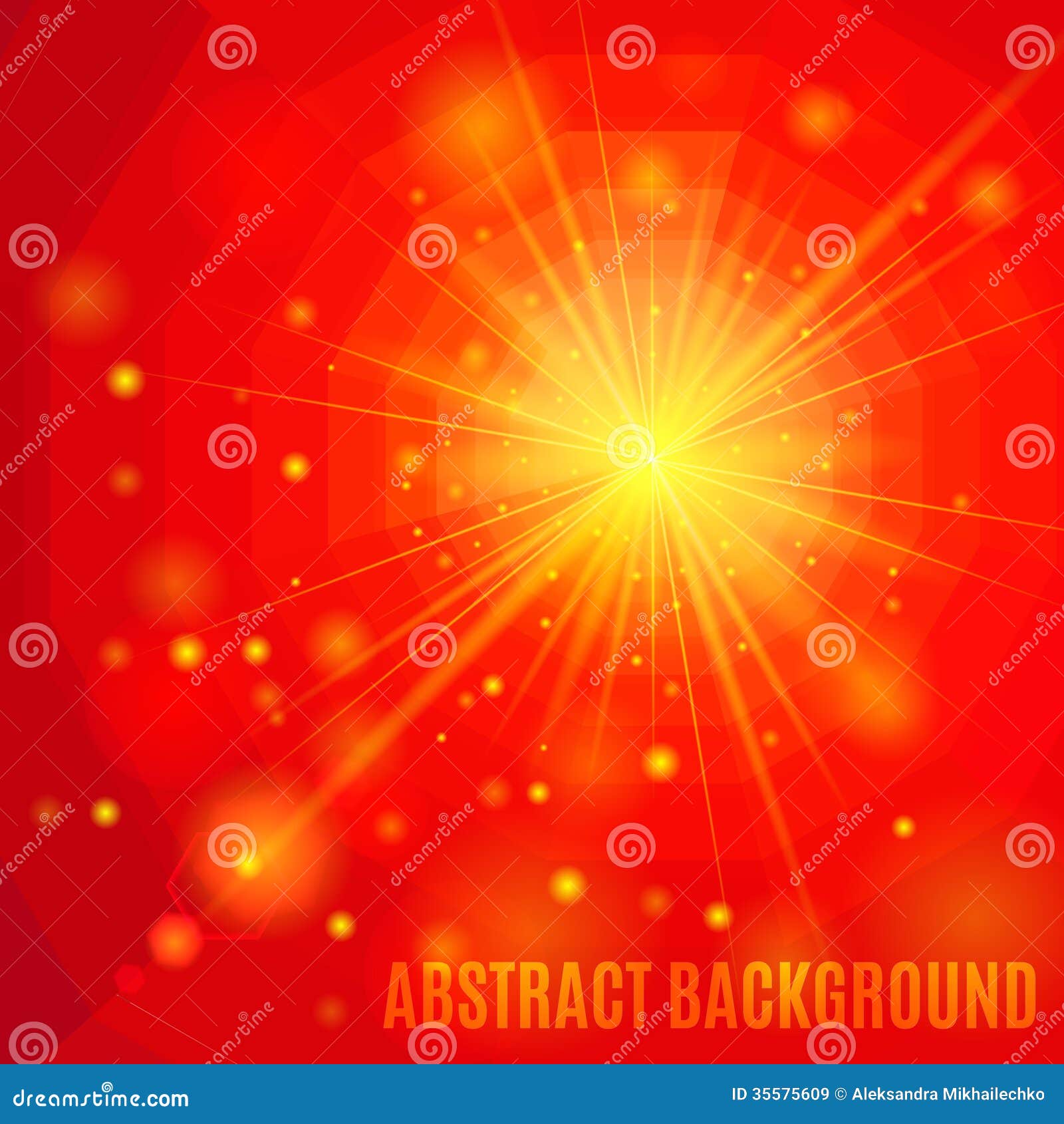 Red Abstract Background with Flare. Stock Vector - Illustration of ...