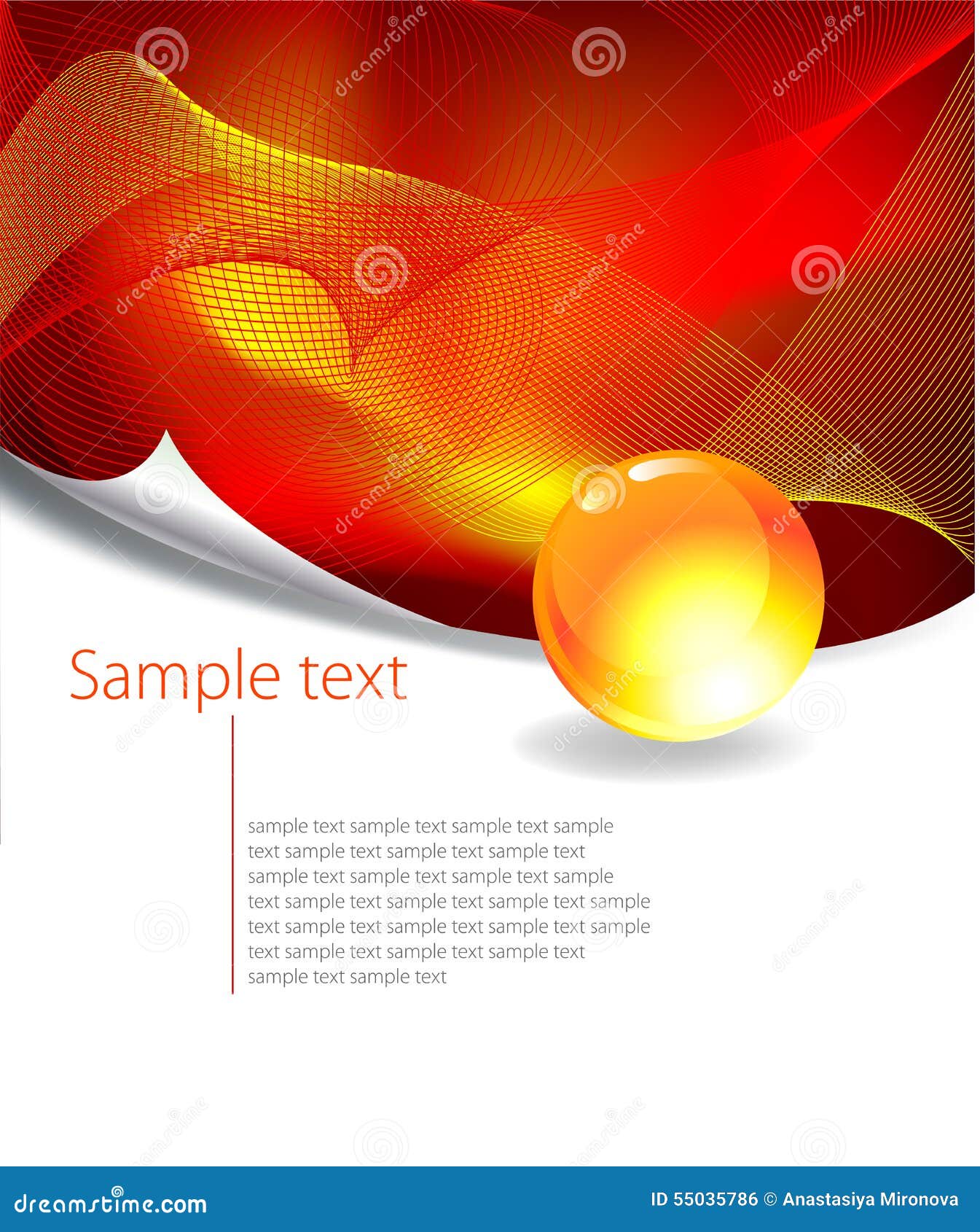 Red Abstract Background stock vector. Illustration of color - 55035786