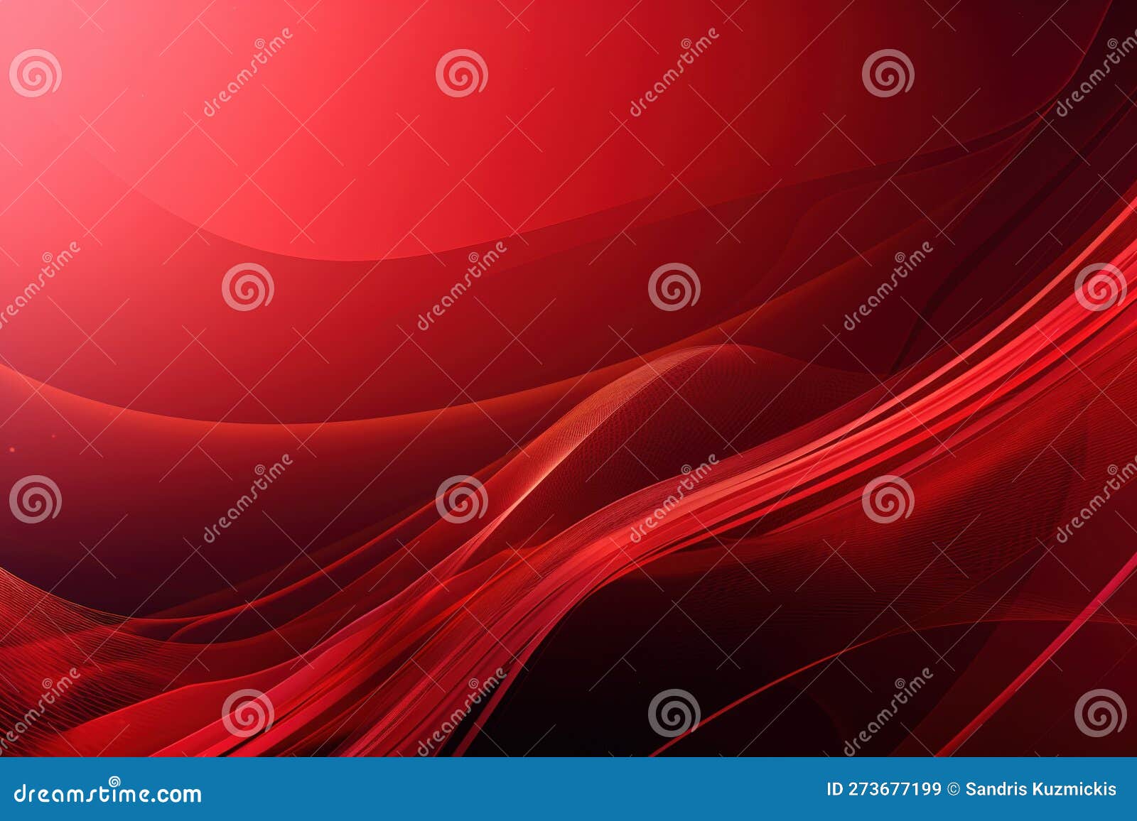 Red Abstract Background. Generative AI Stock Illustration ...
