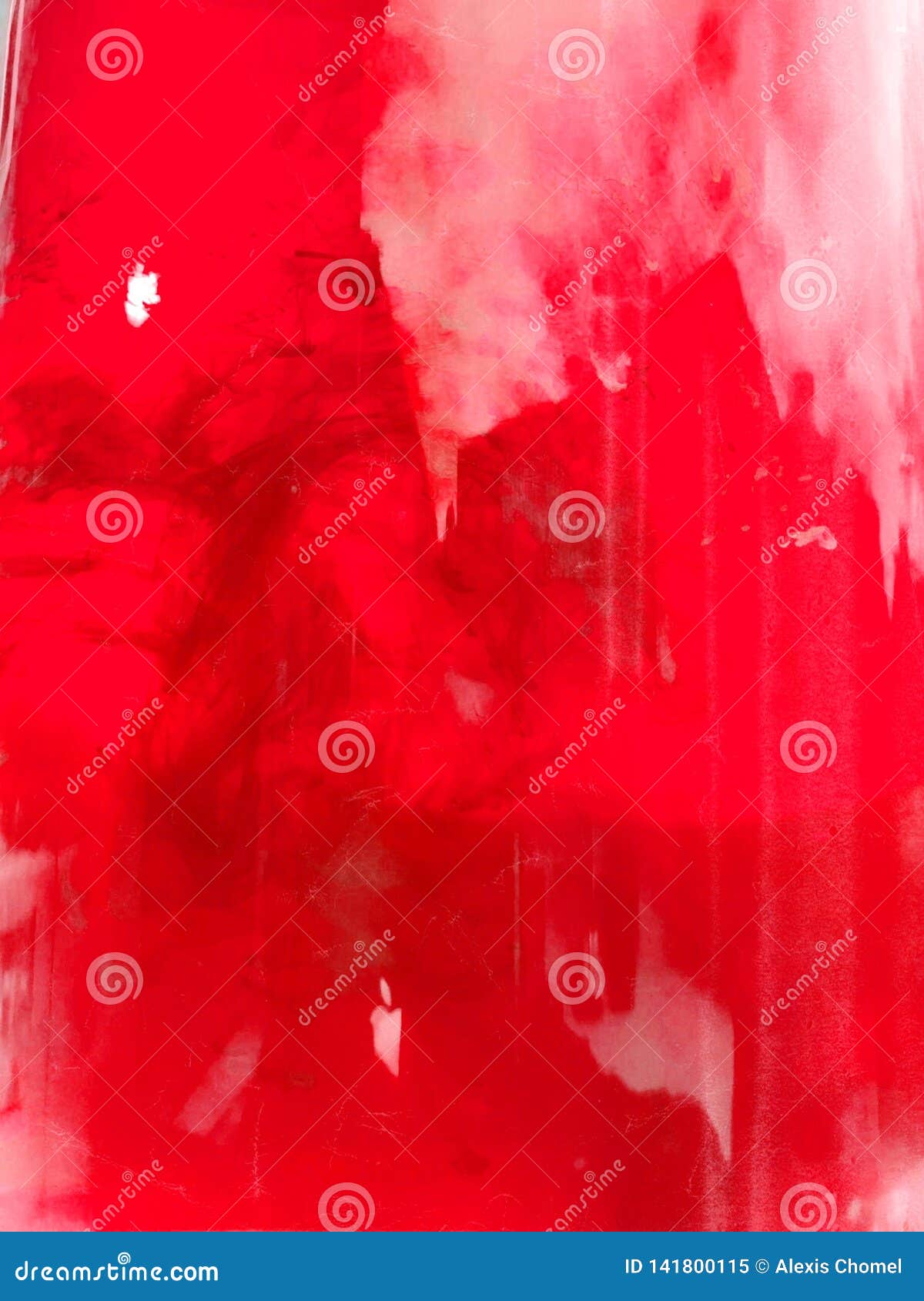 Red Abstract Background of Inks in the Water Stock Image - Image of ...
