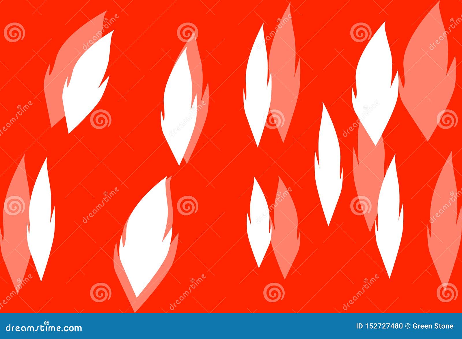 Red Abstract Background with Leaf Pattern Stock Illustration ...