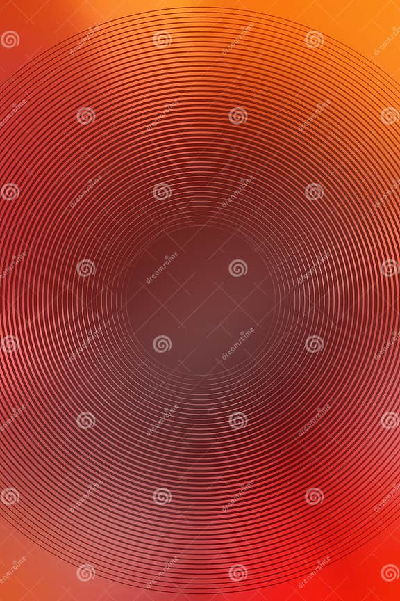 Red Abstract Background Radial Circle. Bright Light Stock Illustration ...