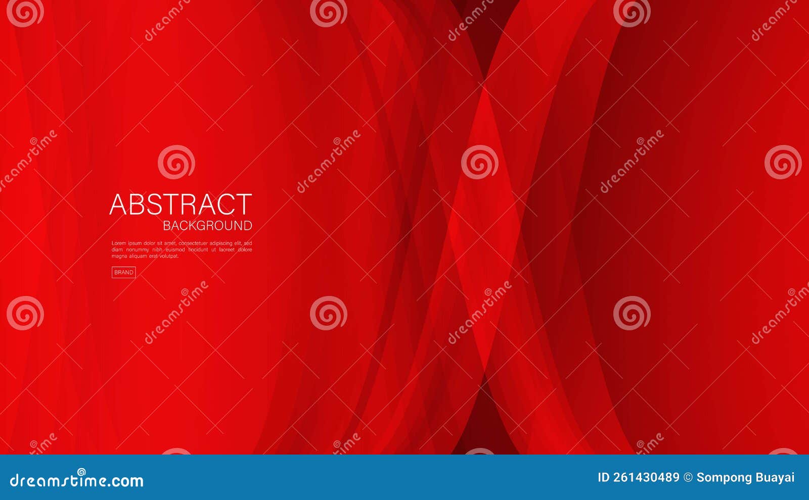 Red Abstract Background, Wave Vector, Geometric Vector, Minimal Texture ...
