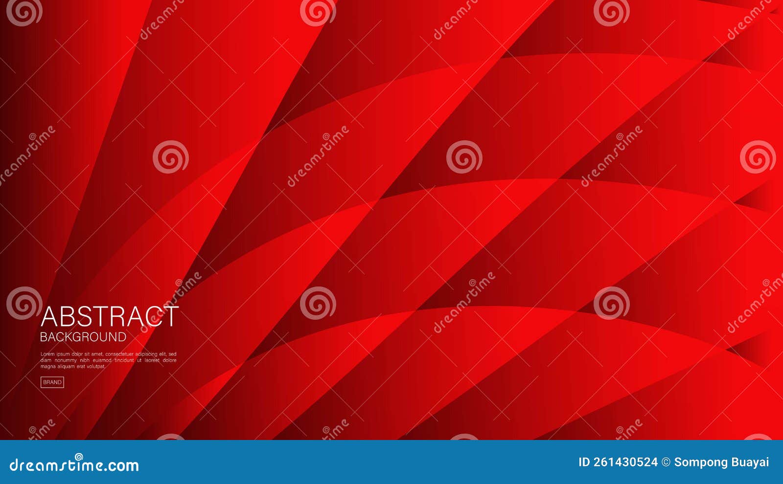 Red Abstract Background, Wave Vector, Geometric Vector, Minimal Texture ...