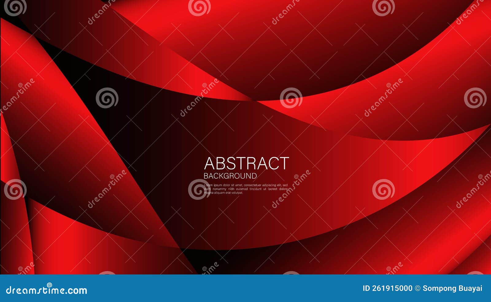 Red Abstract Background, Wave Vector, Minimal Texture, Web Background ...